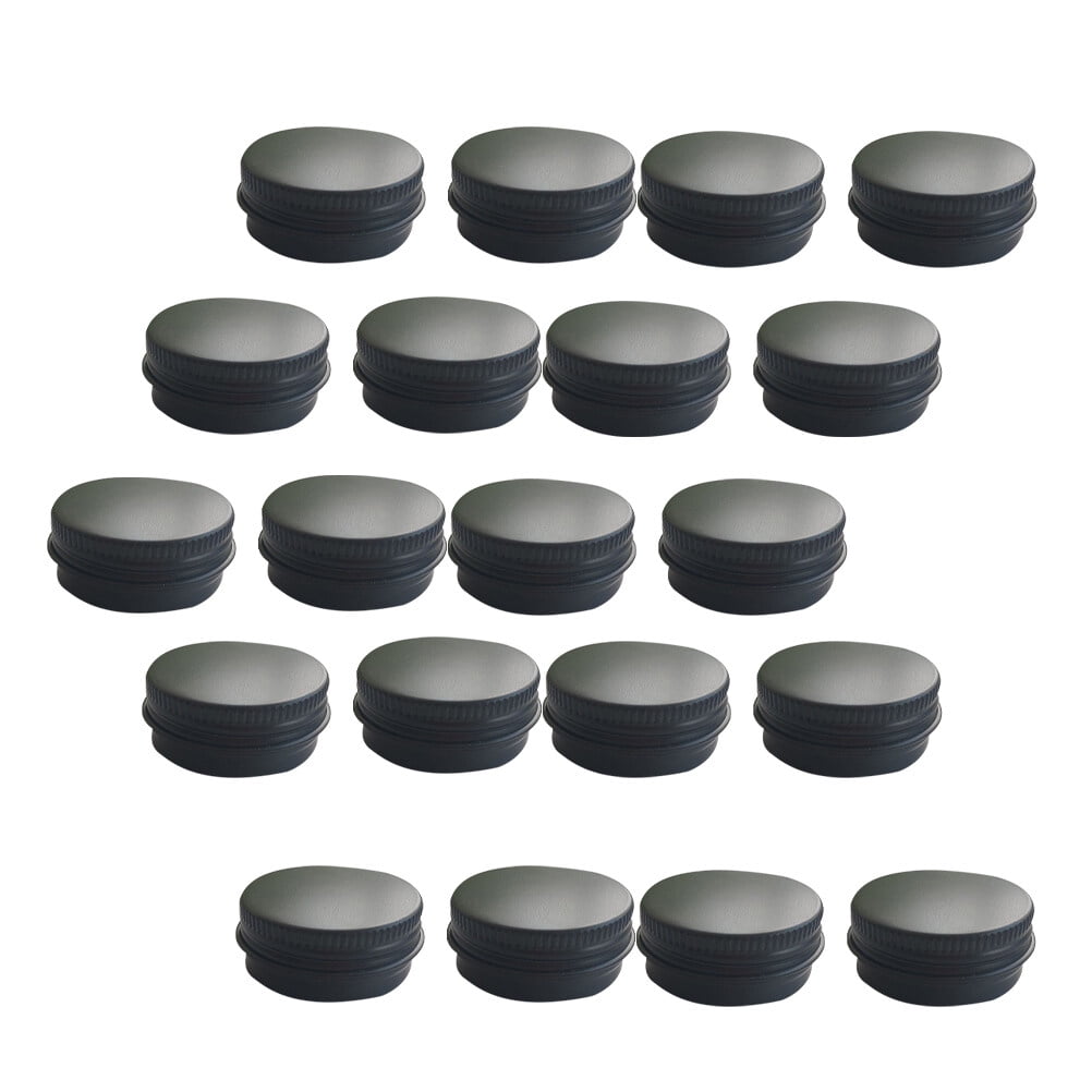 Zehuanyu 20 Pcs Balm Tins Screw Thread Storage Box Cosmetics Cream ...
