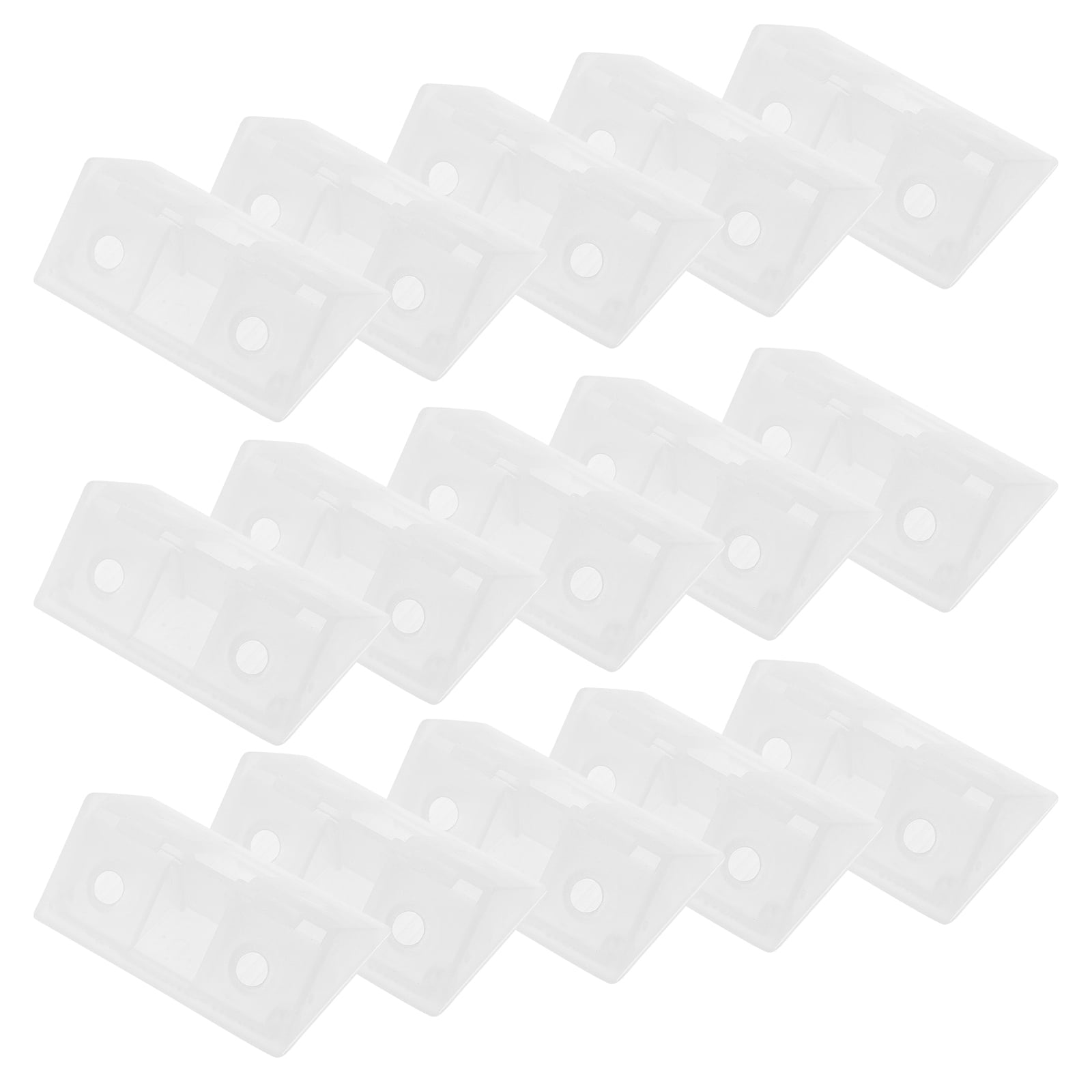 Zehuanyu 20 Pcs Bins Partition Corner .20X2.00X2.00CM Transparent ...