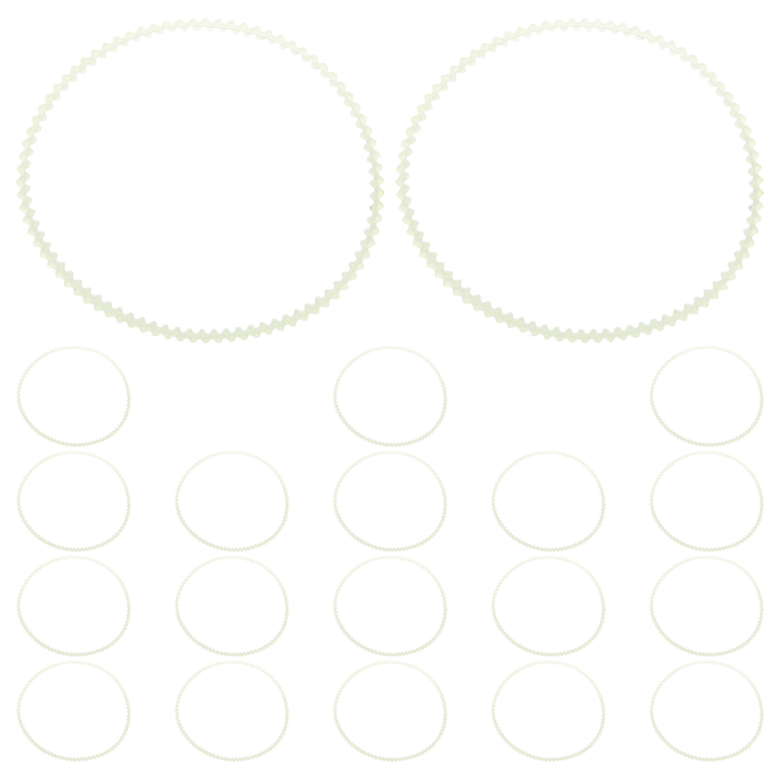 Zehuanyu 20 Pcs Brake Pedal Stop Pad Replacement Sewing Machine Belt ...