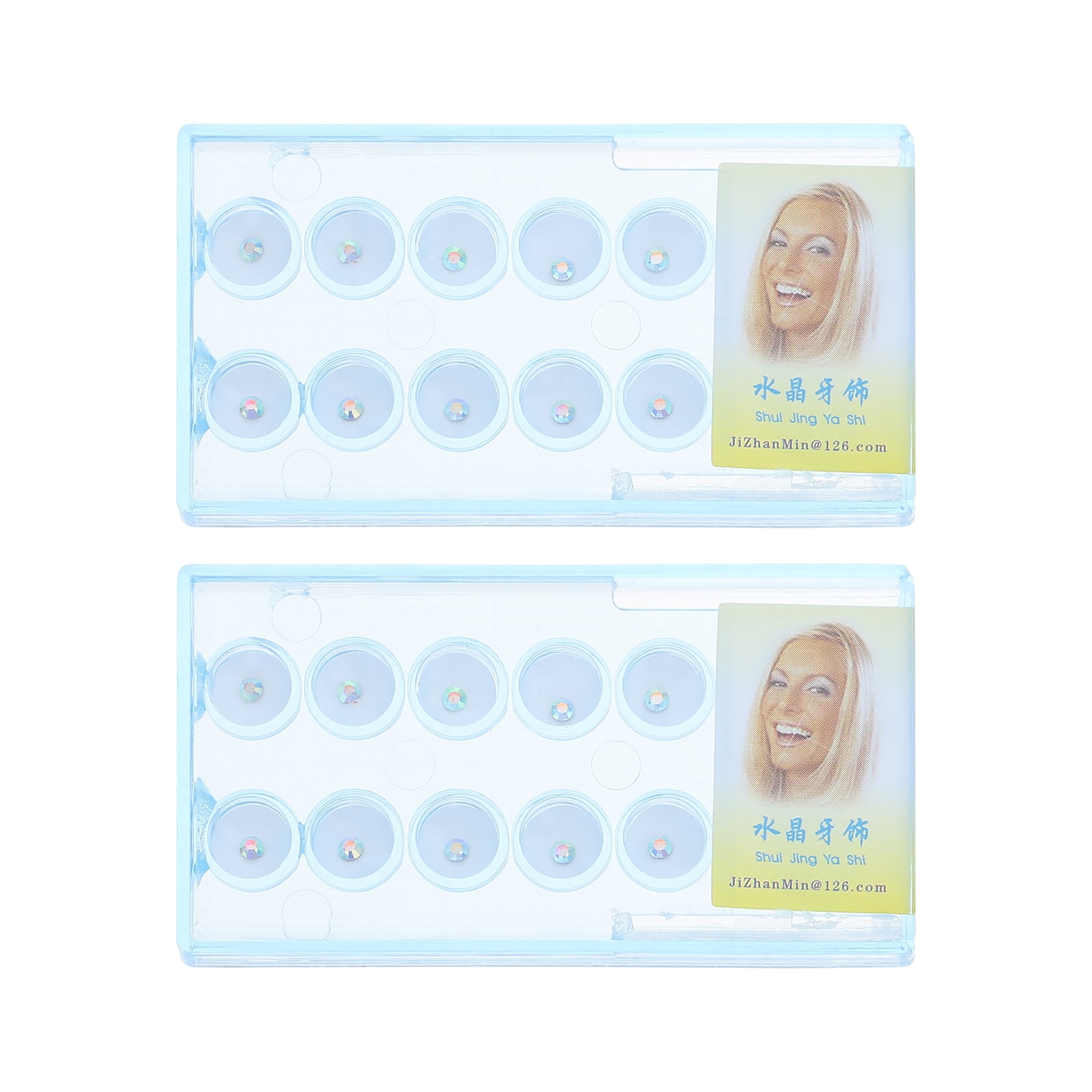 Zehuanyu 20 Pcs Fake Teeth Tooth Ornament Fashion Tooth Decor 0.2X0.2X0 ...