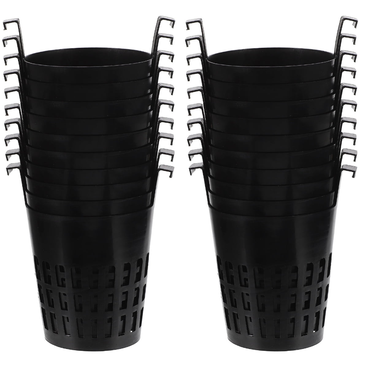 Zehuanyu 20 Pcs Hanging Garden Planting Basket Plastic Planter ...