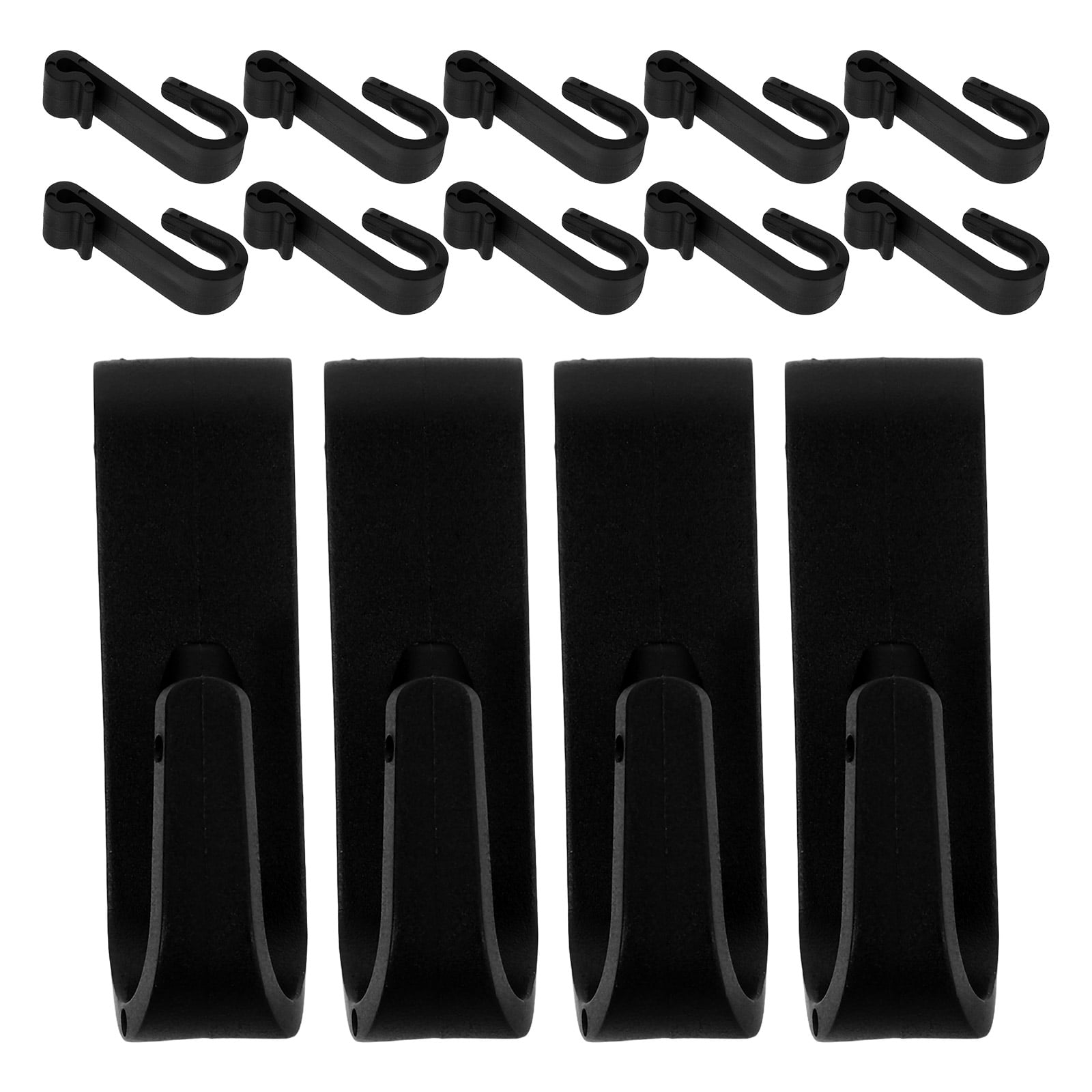 Zehuanyu 20 Pcs Hook Plastic Small Statue Door Corner Removable Wheel ...