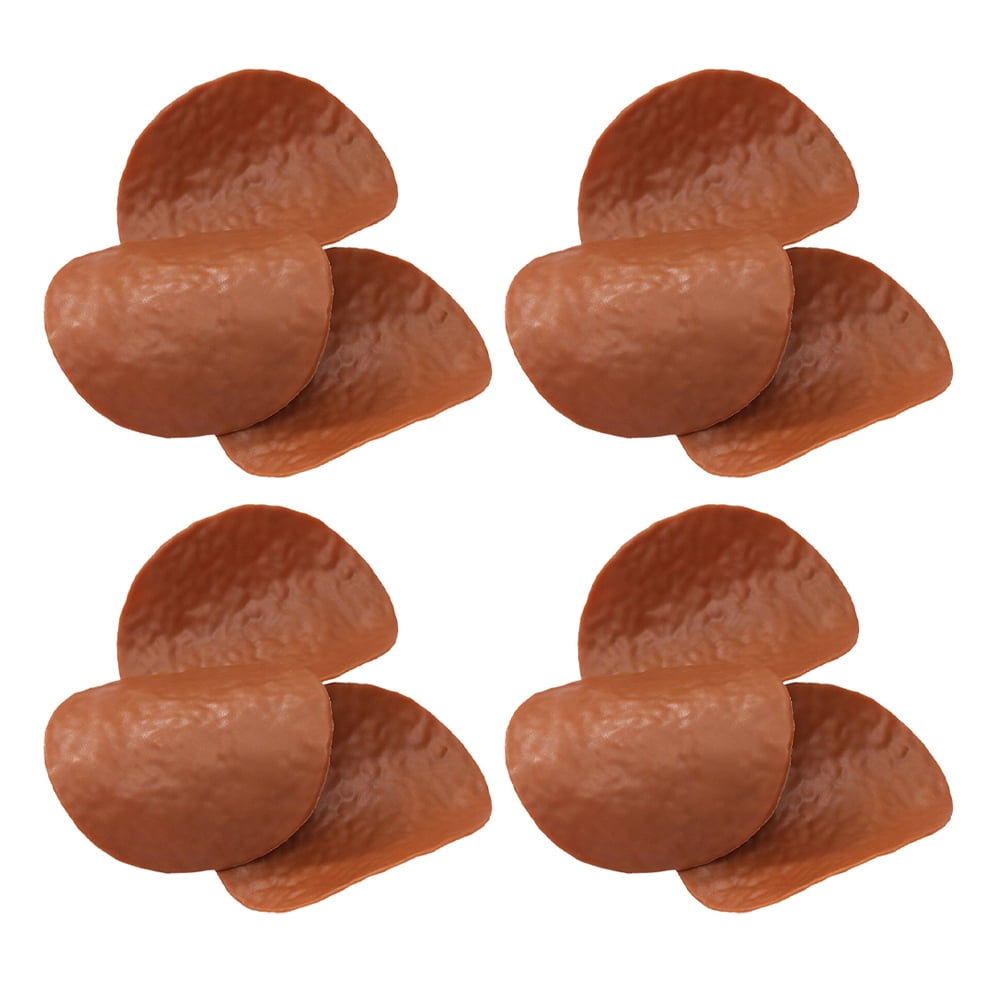 Zehuanyu 20 Pcs Light Reflector Simulated Potato Chip Model 5.50X4.20X0 ...
