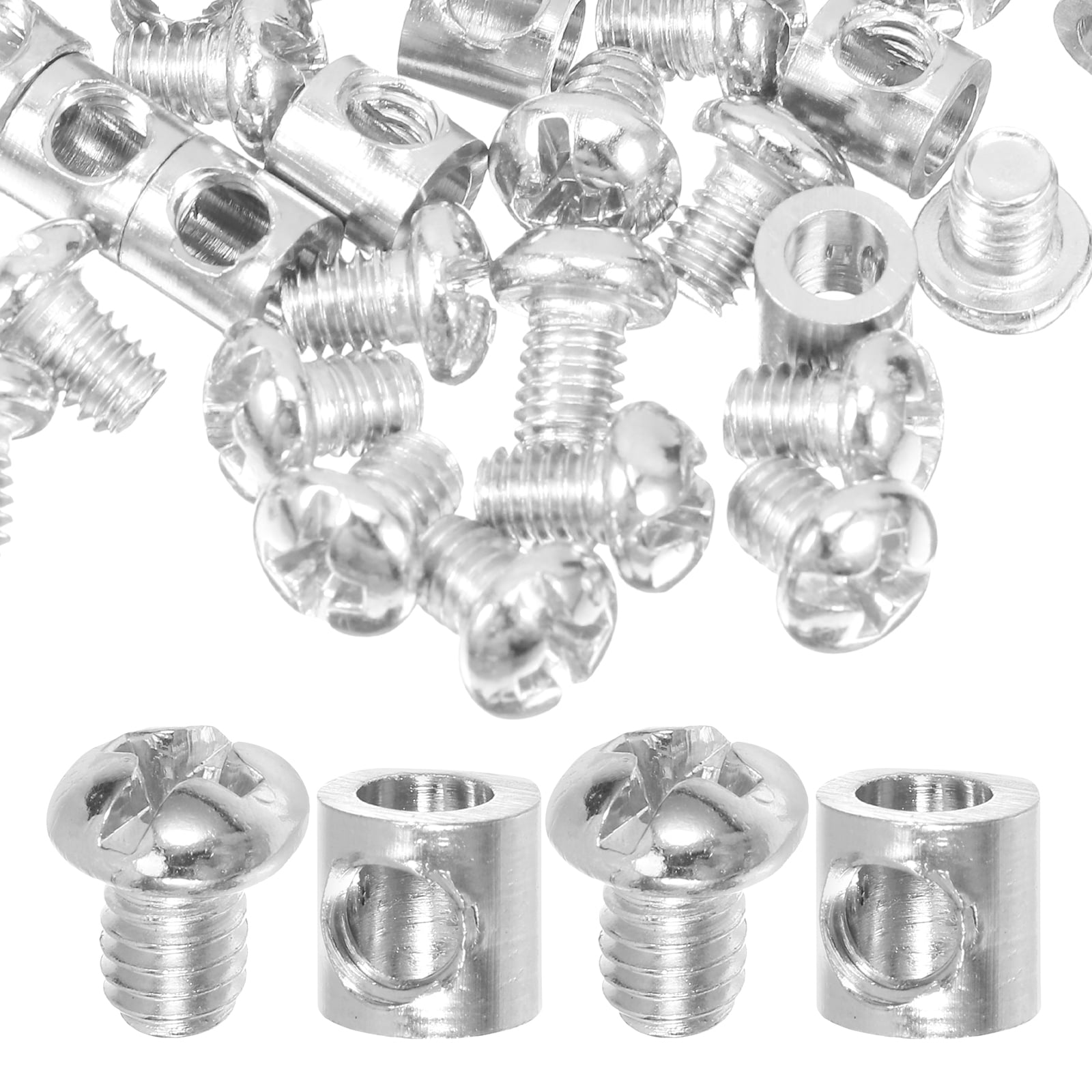 Zehuanyu 20 Pcs Parachute Fastener Small Cable Lock Belt Grad Boxes ...