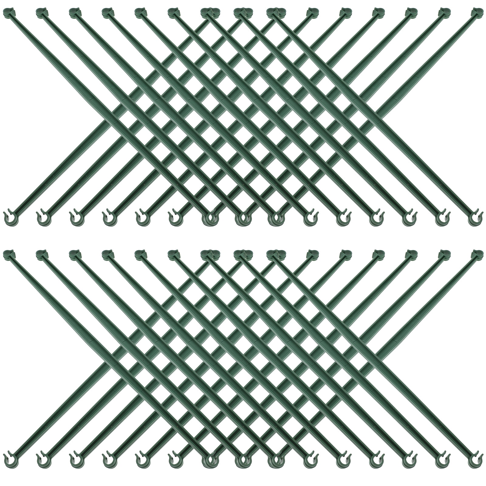 Zehuanyu 20 Pcs Plant Cages Connector Frame Building Connectors Fitting ...