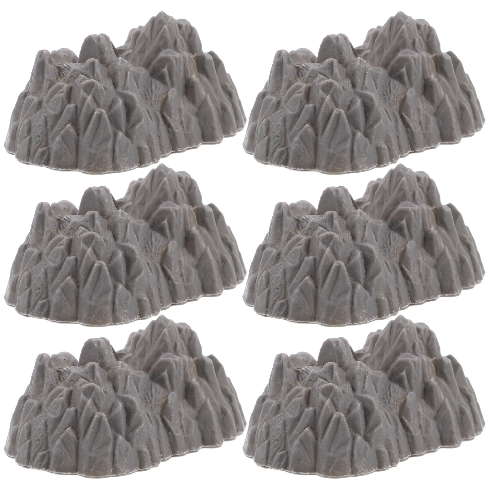 Zehuanyu 20 Pcs Plant Rocks Rock Toys 6.50X4.50X3.50CM Dark Grey ...