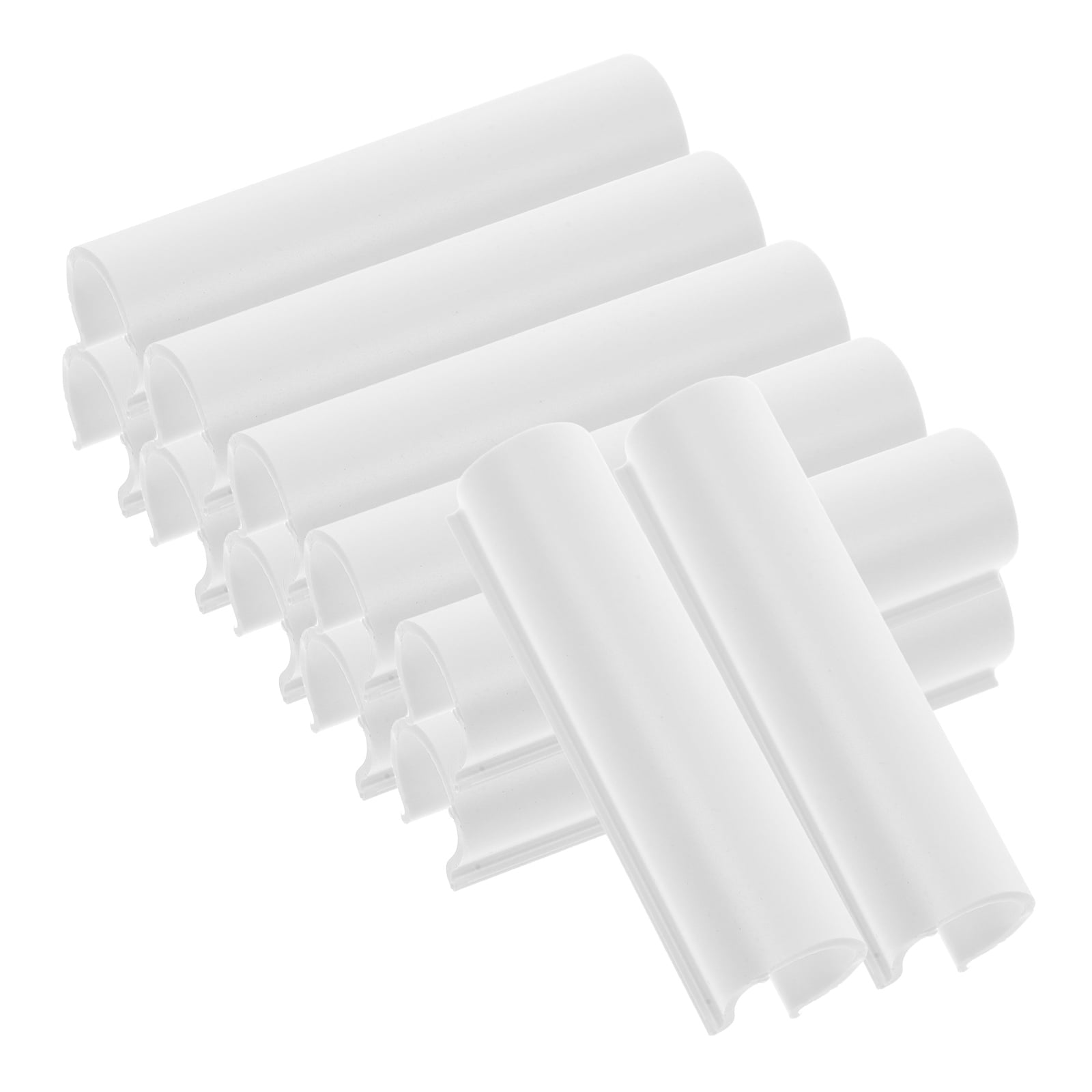 Zehuanyu 20 Pcs Plastic Clip Car Mat Adjustable Trimmer PVC Plate Belt ...