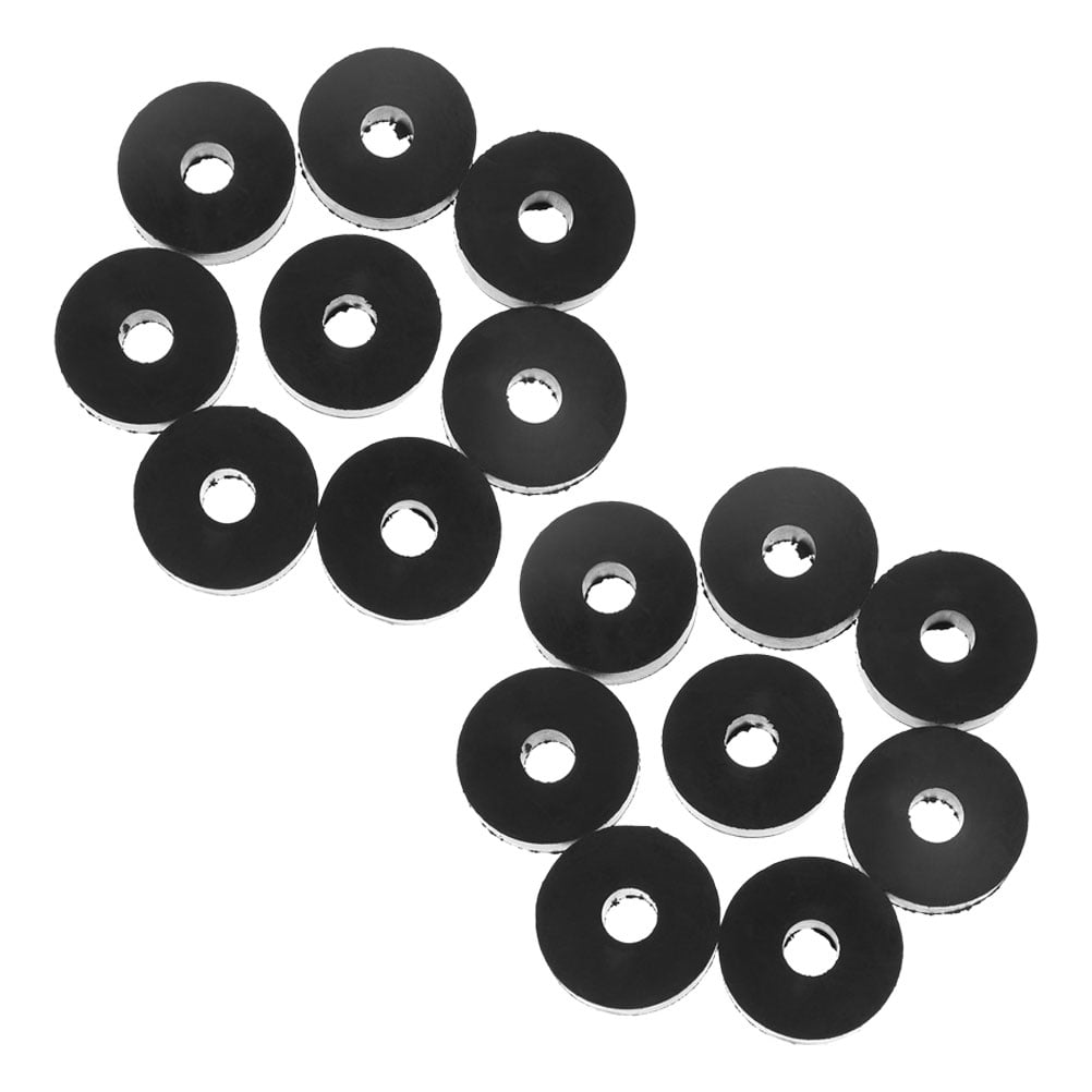 Zehuanyu 20 Pcs Rubber Washers for Household Appliances Black Repair ...