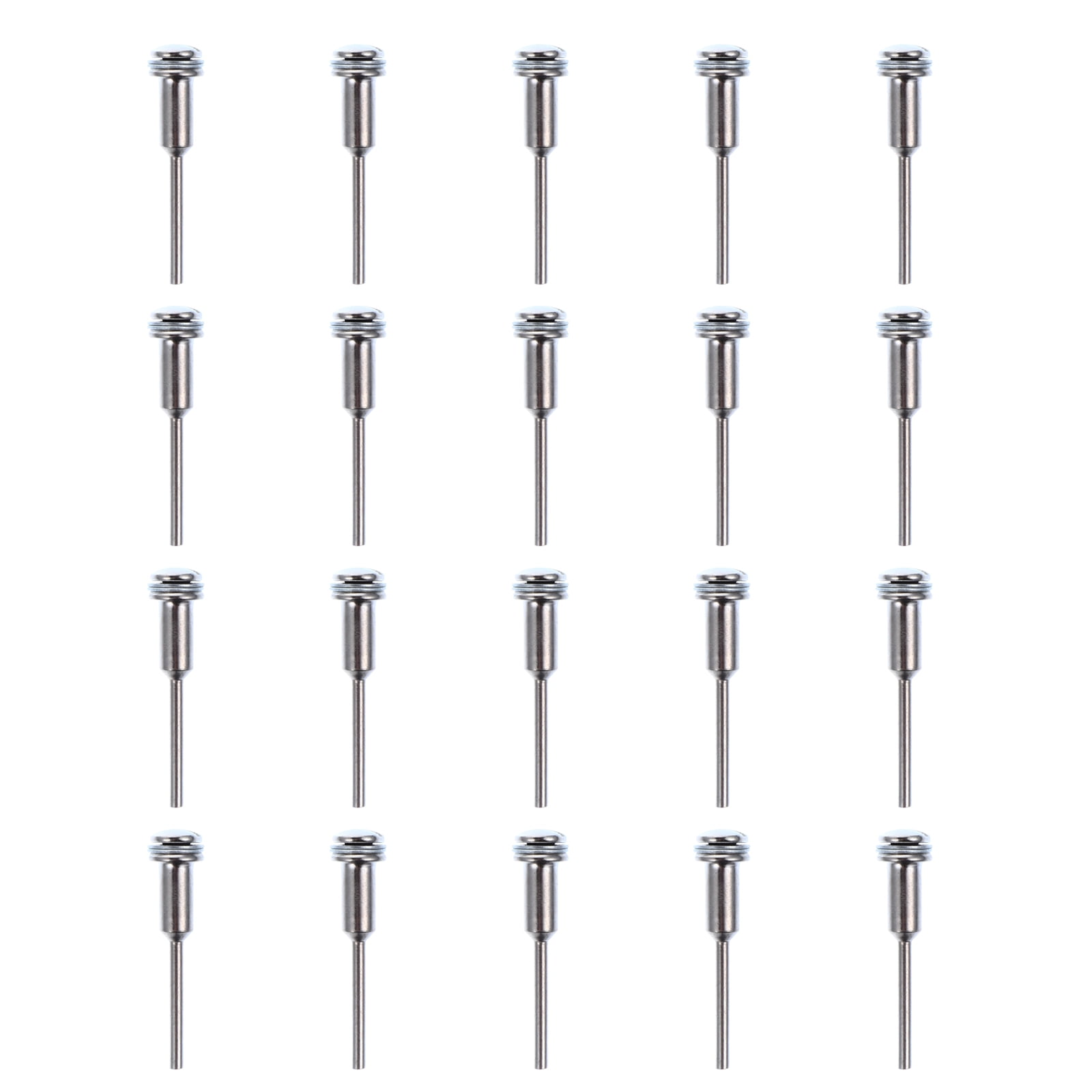 Zehuanyu 20 Pcs Sandpaper Clamp Rods Wind up Clock Repair Kit Flip ...