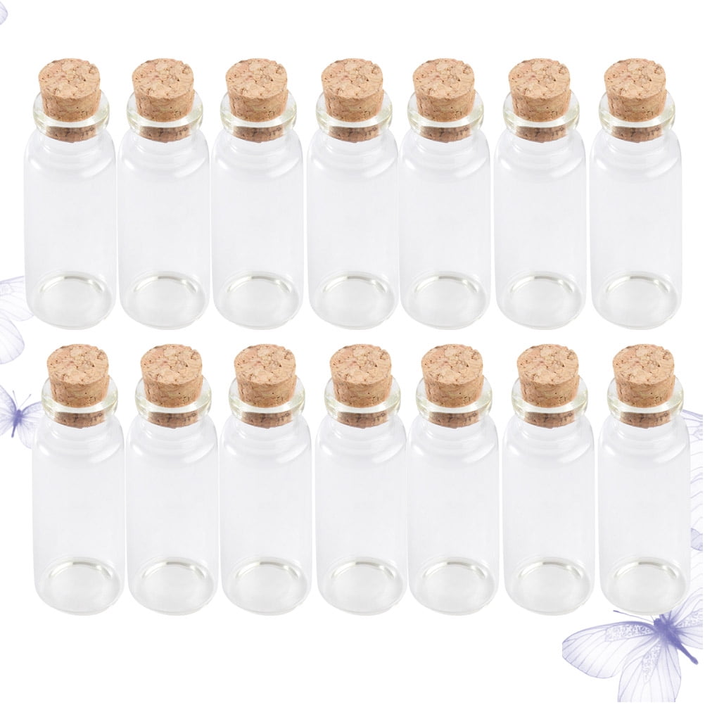 Zehuanyu 20 Pcs Snack Containers Small Water Bottles Mini Wishing ...