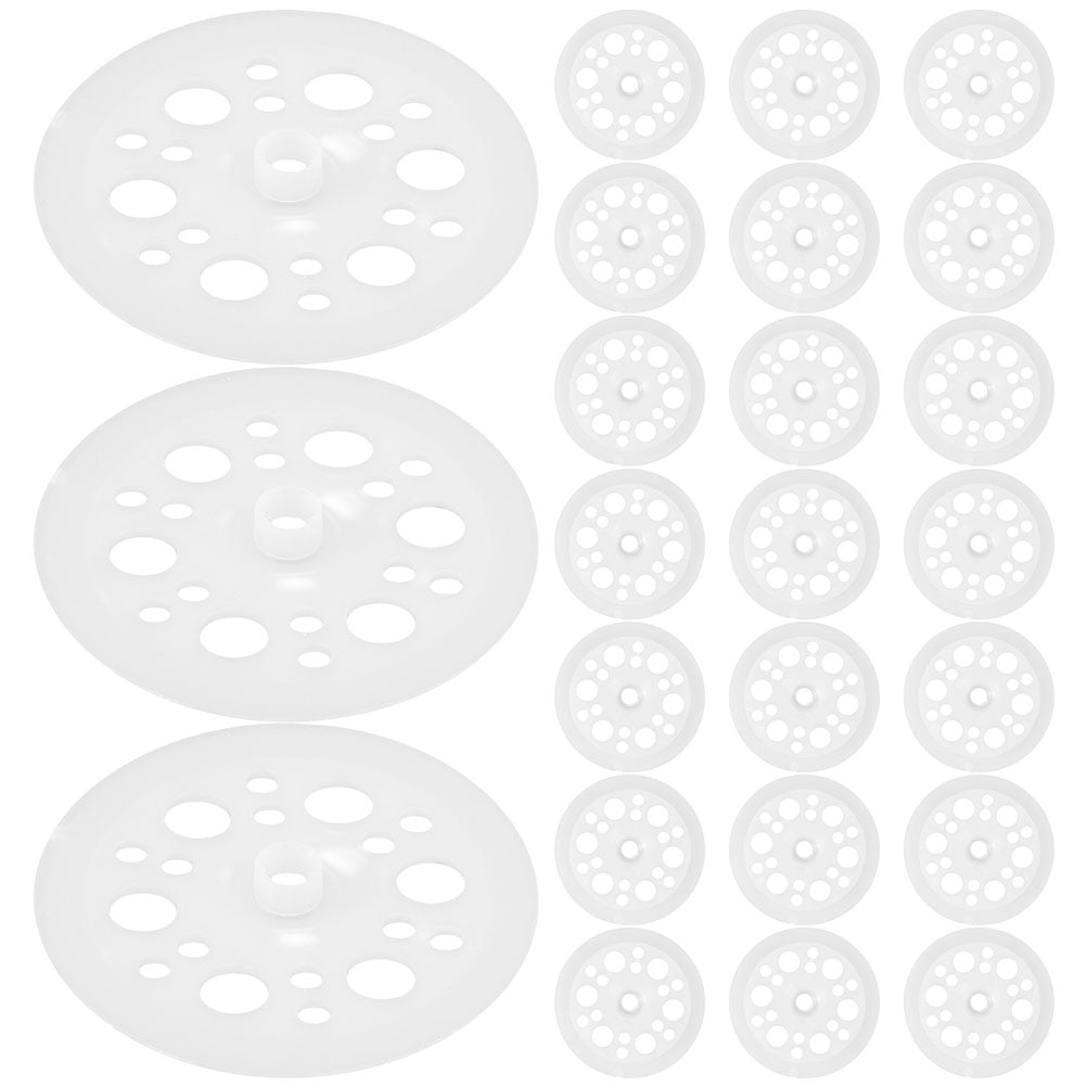 200pcs Plastic Polypropylene Washers for Fixing Supporting Rigid ...