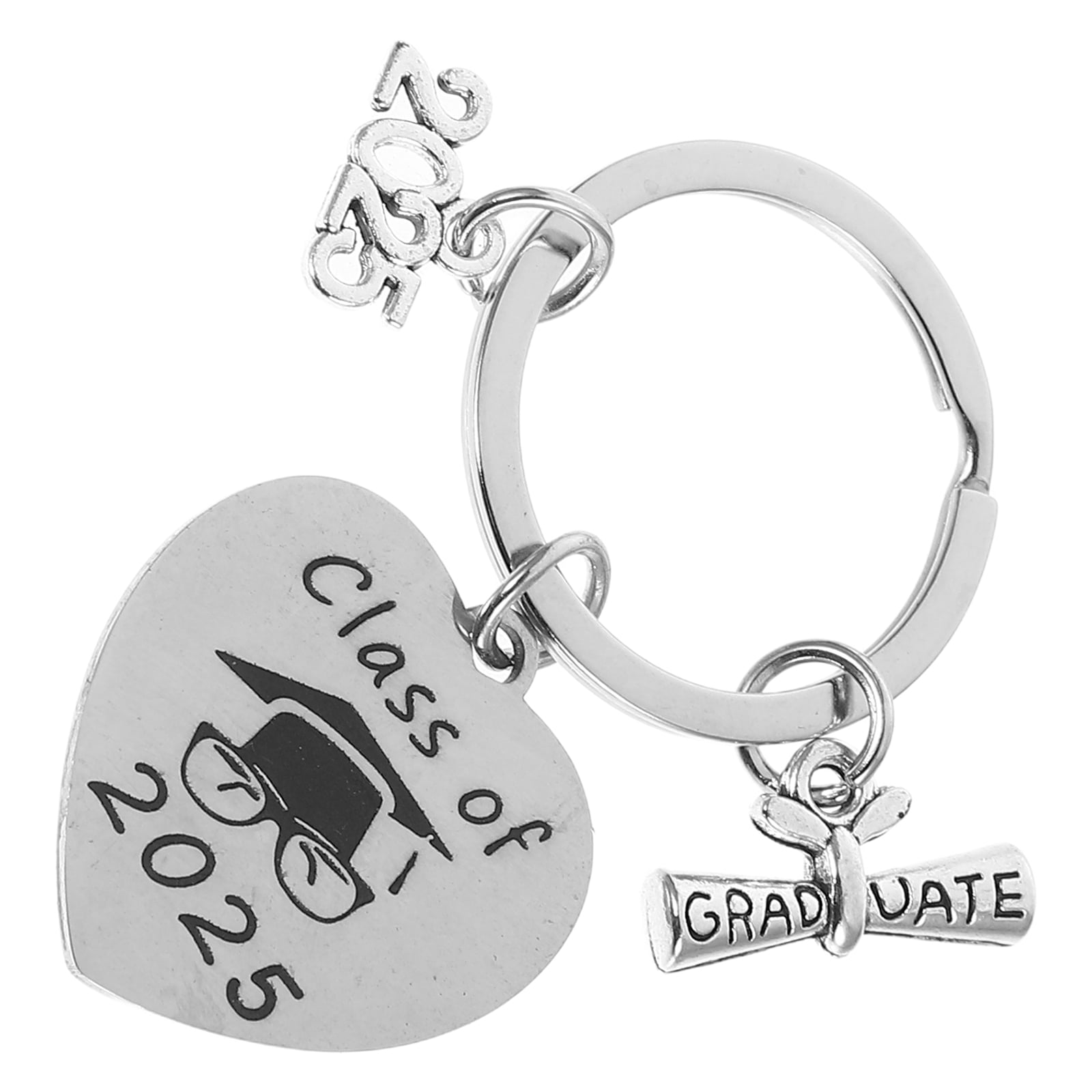 Zehuanyu 2025 Graduation Keychain Inspirational Stainless Steel Key ...