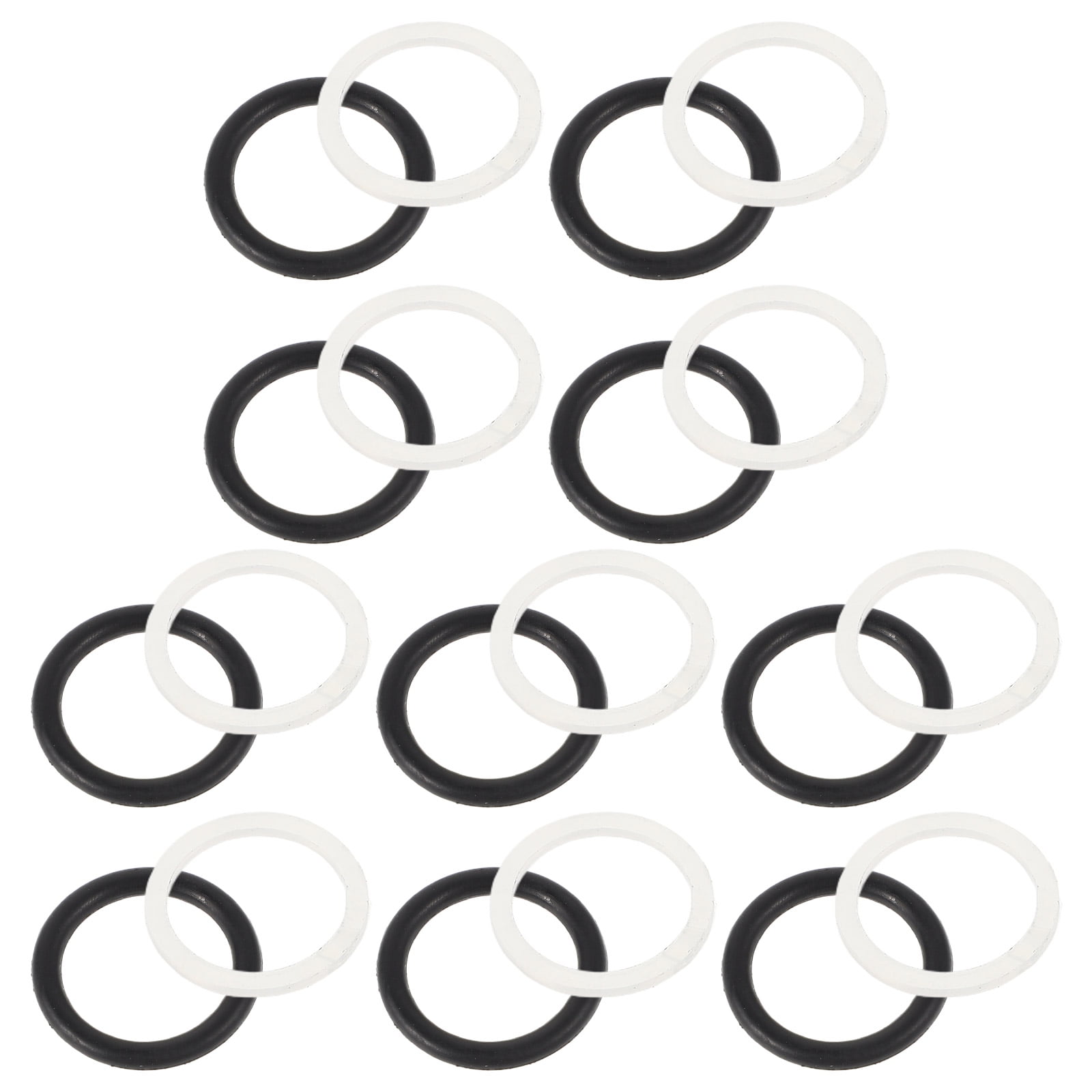Zehuanyu 20PCS Hydraulic Jack Seal Oil Filler Plugs Drain Plug Washers ...