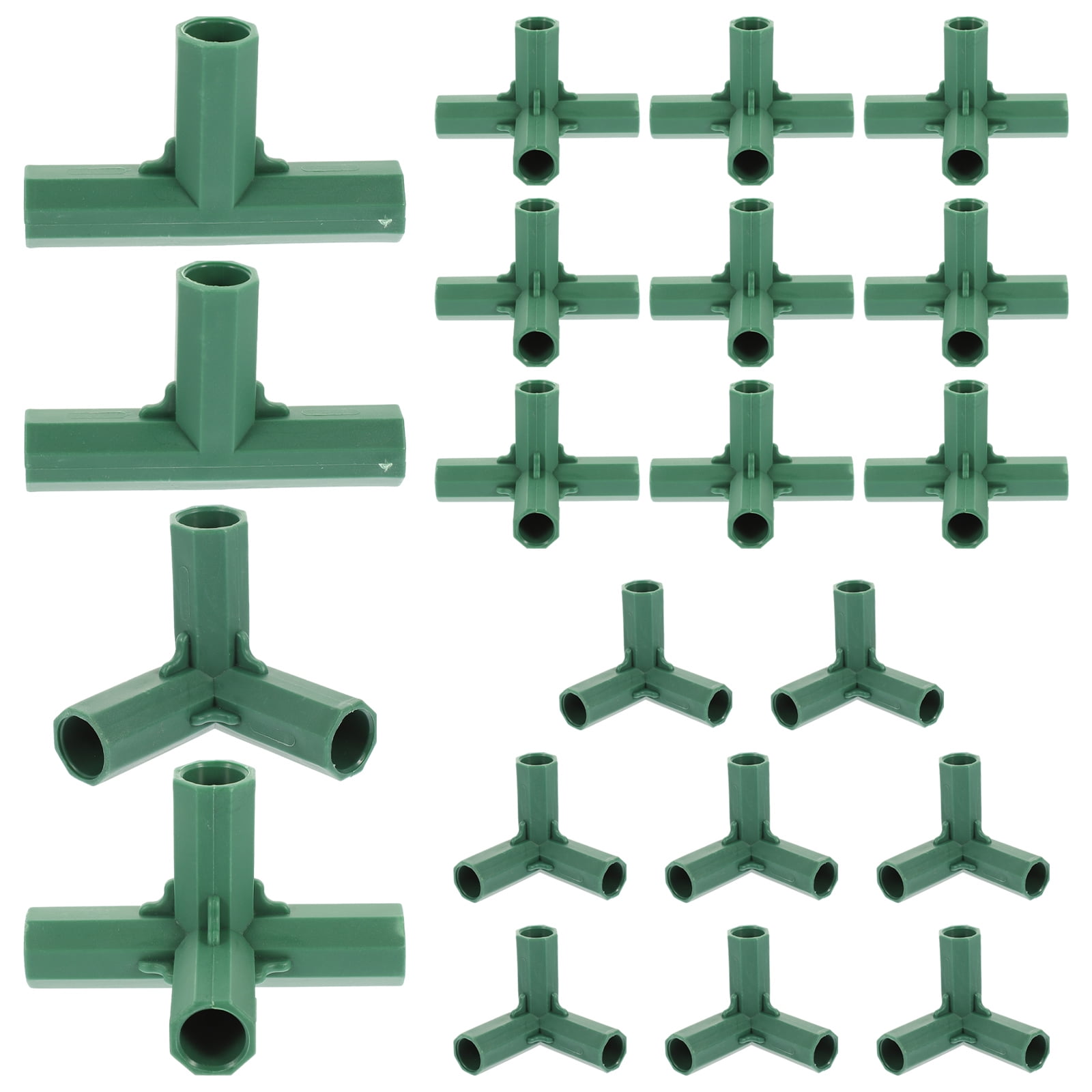 Zehuanyu 20Pcs Gardening Frame Connector Greenhouse Frame Building ...