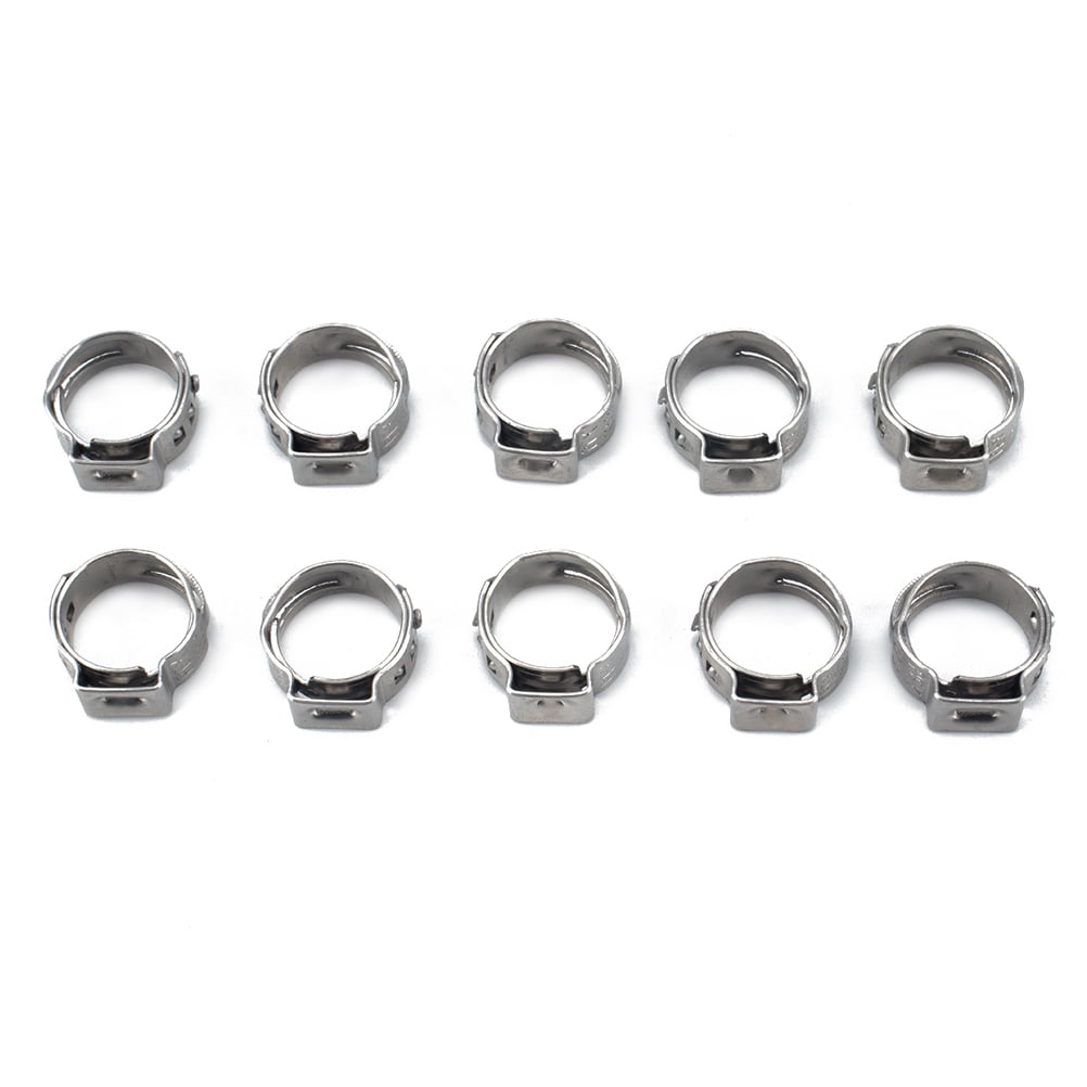 Zehuanyu 20 Pcs Car Door Panel Trim Clips Fairing Bolt 7X7CM Silver ...