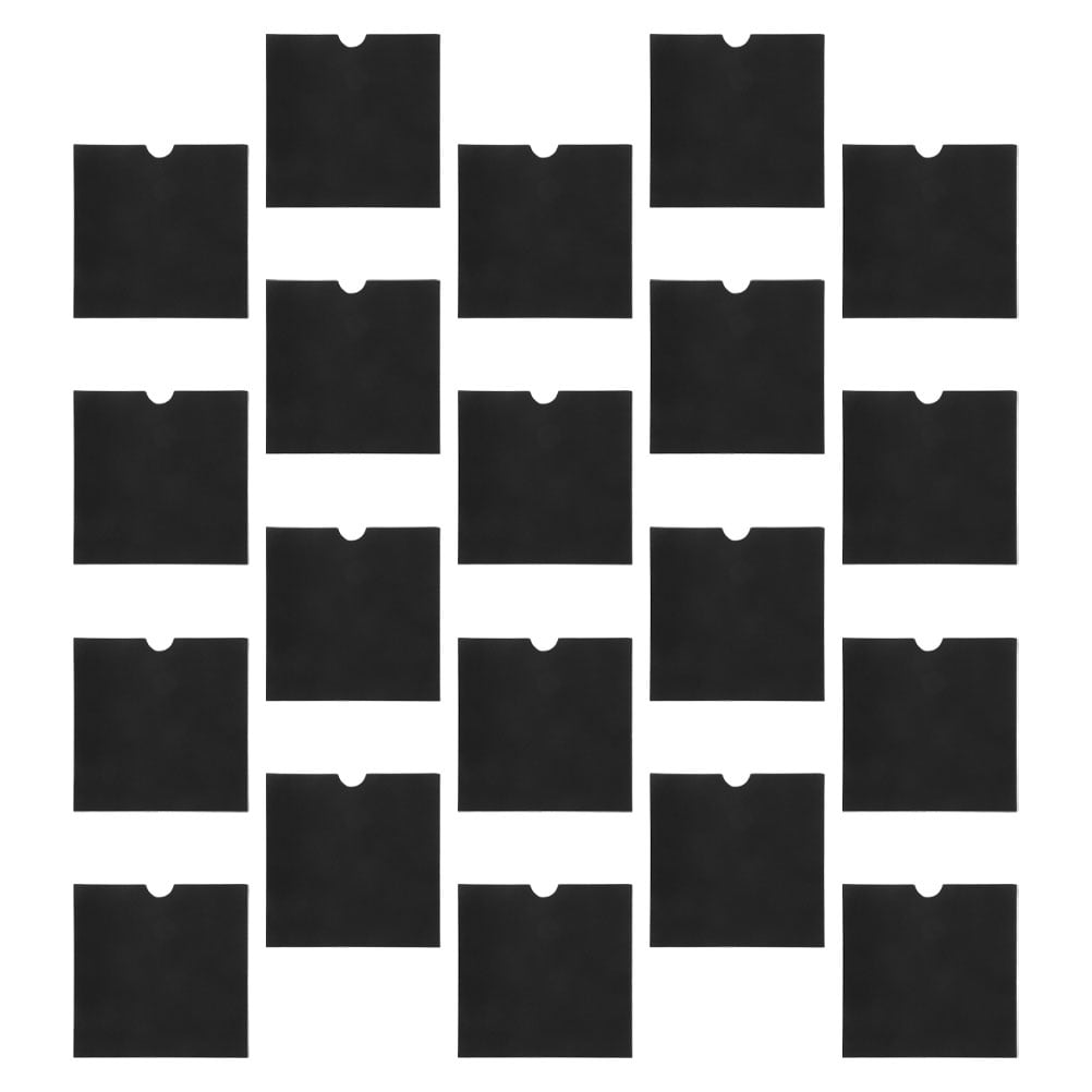 Zehuanyu 20pcs Cd Dvd Sleeves CD DVD Sleeves Brown Kraft Paper DVD ...