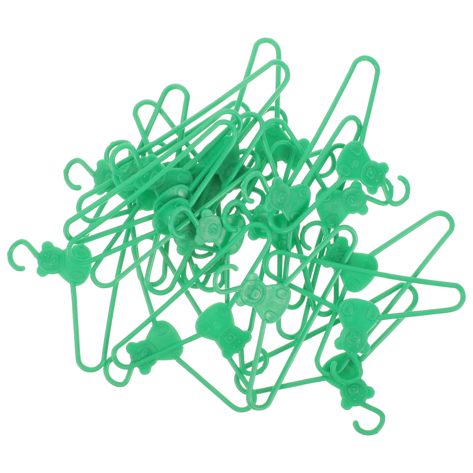 Zehuanyu 20pcs Miniature Doll Garment Hangers Mini Clothes Hangers Tiny ...