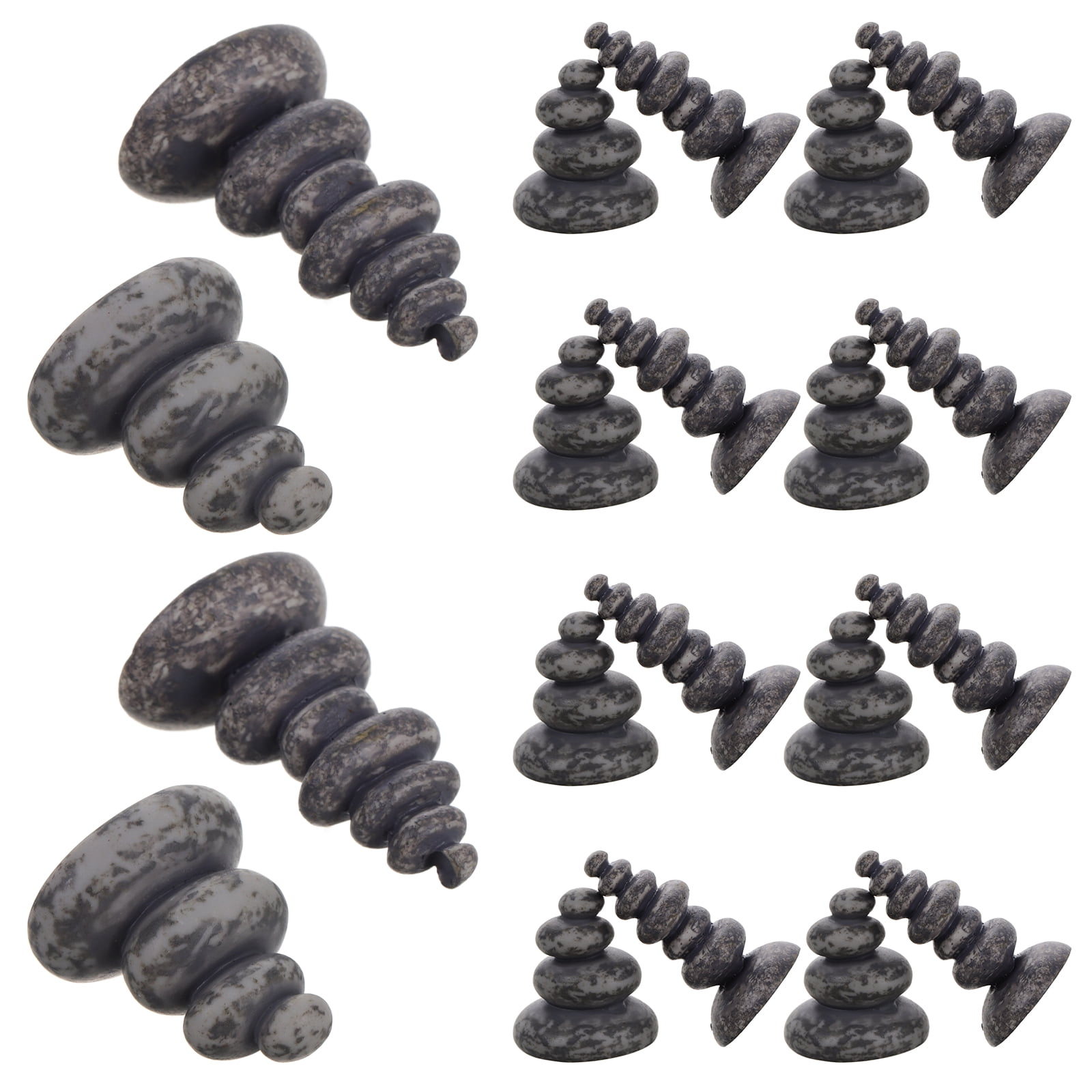 Zehuanyu 20pcs Zen Garden Stone Statue Decor Fairy Stacking Rocks ...