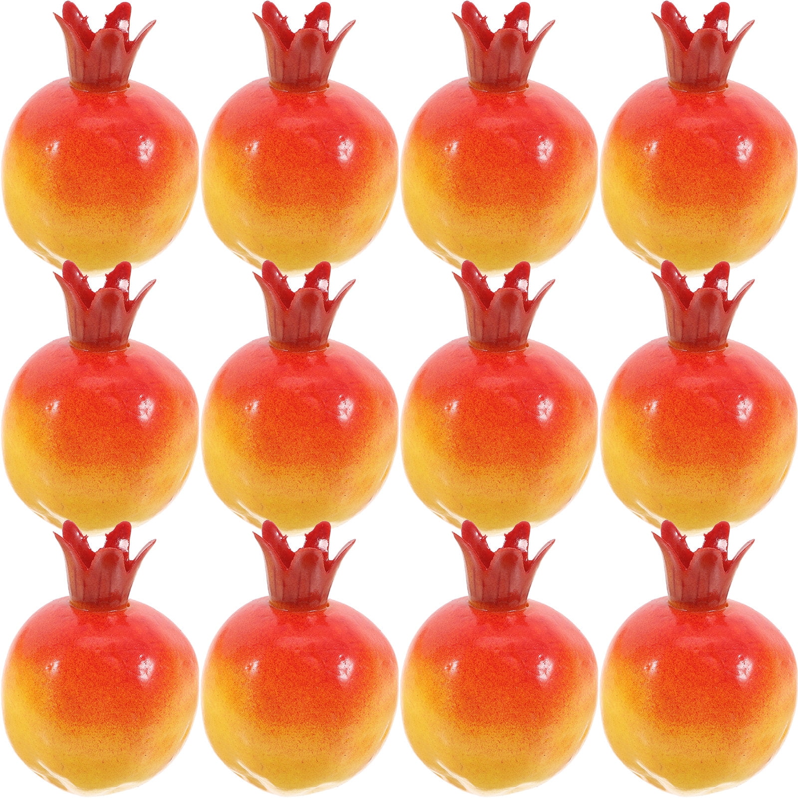 Zehuanyu 24 Pcs Artificial Fruit Realistic Fake Decorative Fruits ...