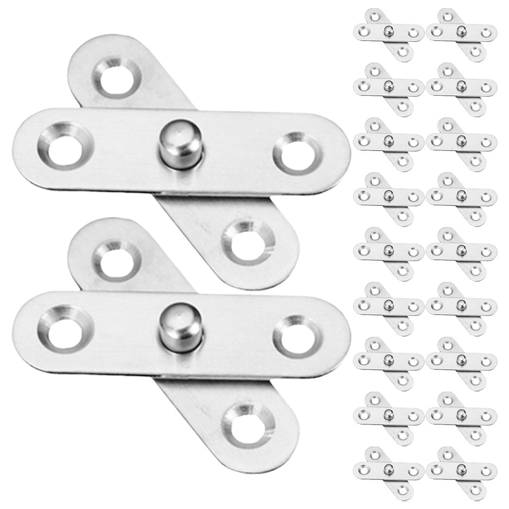 Zehuanyu 24pcs Foldable Kitchen Cabinet Hinge Detachable Window Pivot ...