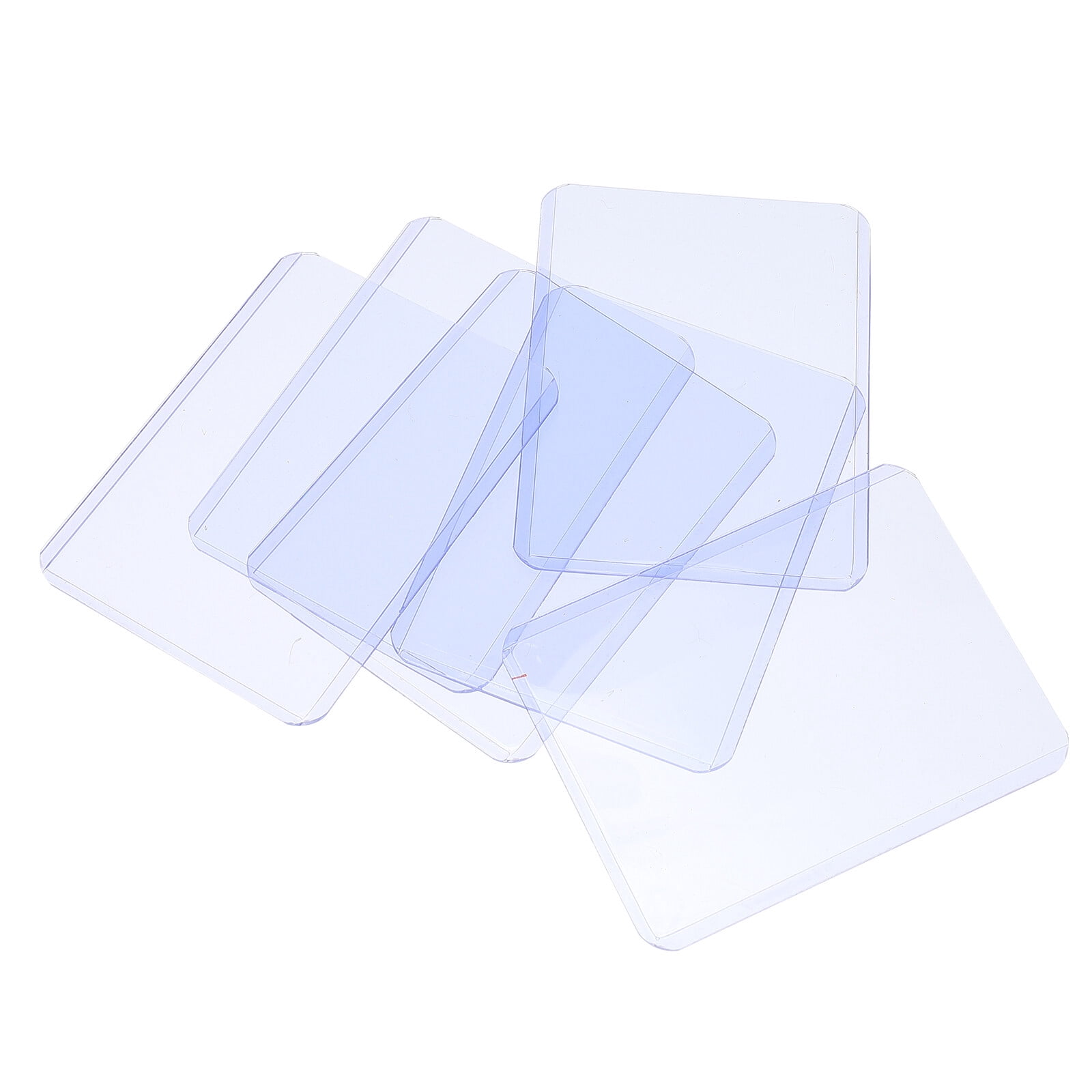 Zehuanyu 25 Pcs Holders Outlet Card Cover PVC Material Sleeve - Walmart.com