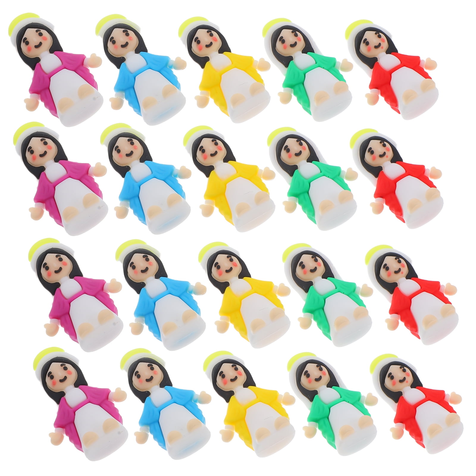 Zehuanyu 25 Pcs Ladybug Pendant Keychain Mini Maria Ornaments - Walmart.com