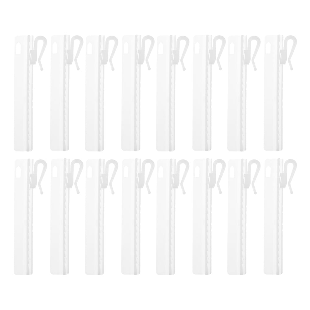 Zehuanyu 25pcs Curtain Hook Clips Adjustable Curtain Hooks Curtain ...