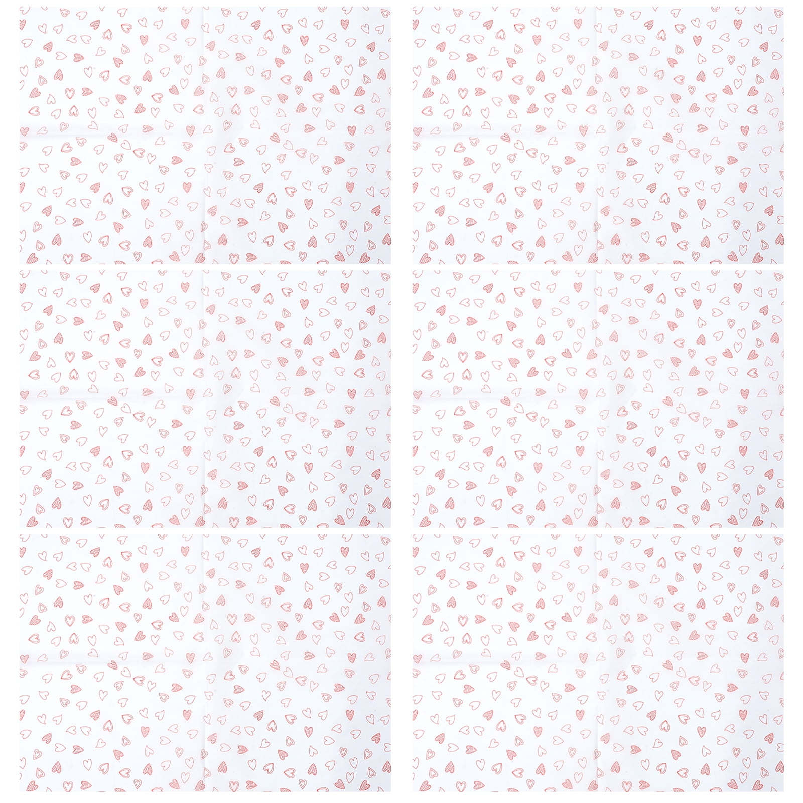 Zehuanyu 28 Sheets Tissue Paper Sheets Heart Pattern Gift Wrap Paper ...
