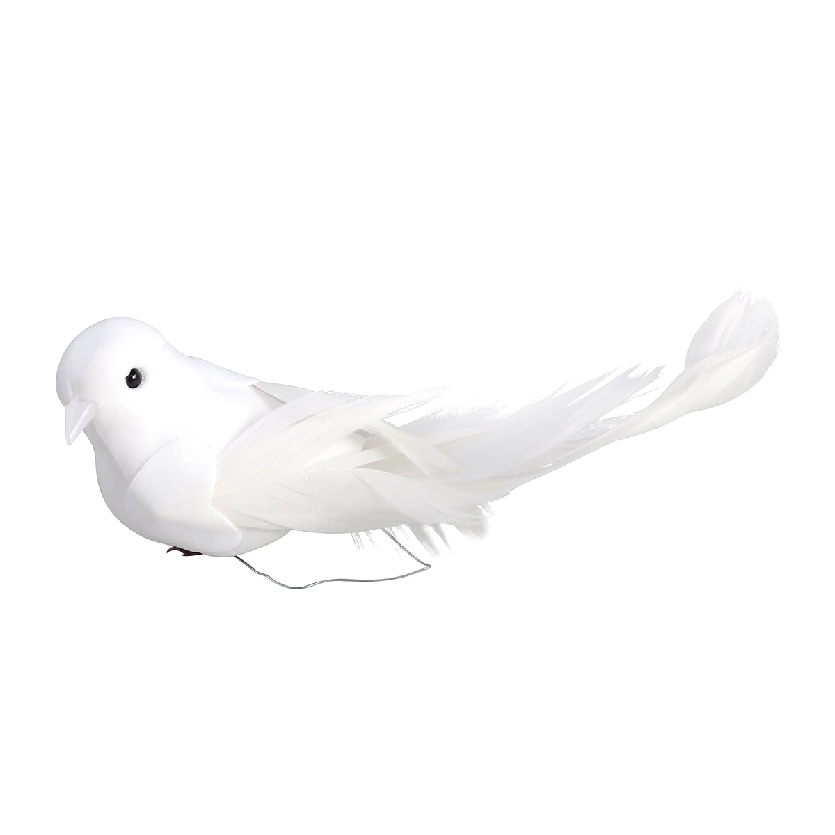 Zehuanyu 2PCS Artificial Birds Bundled Pigeons with Claw Photo Props ...