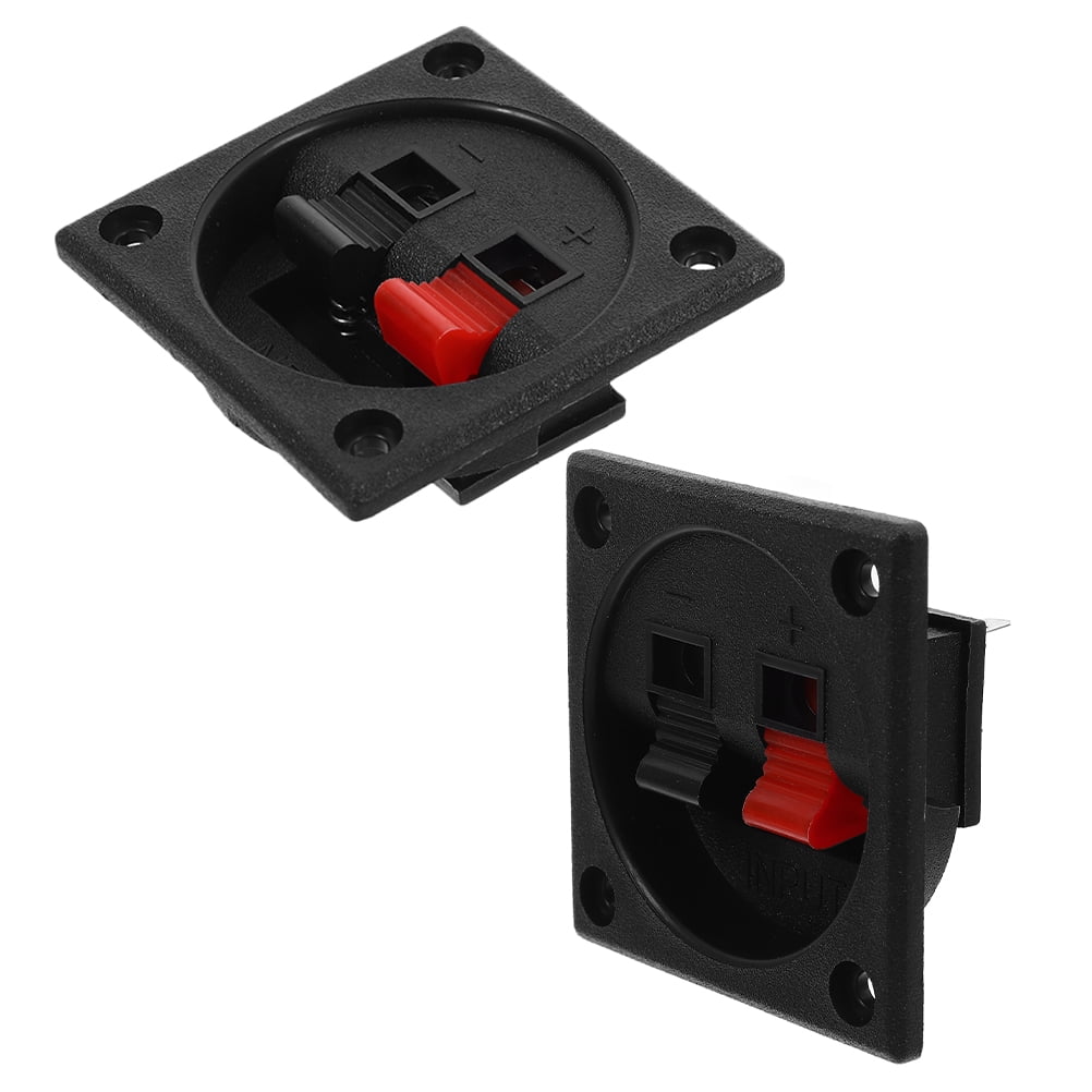 Zehuanyu 2PCS Double Row Binding Posts Speaker Terminal Cup Speaker Box ...