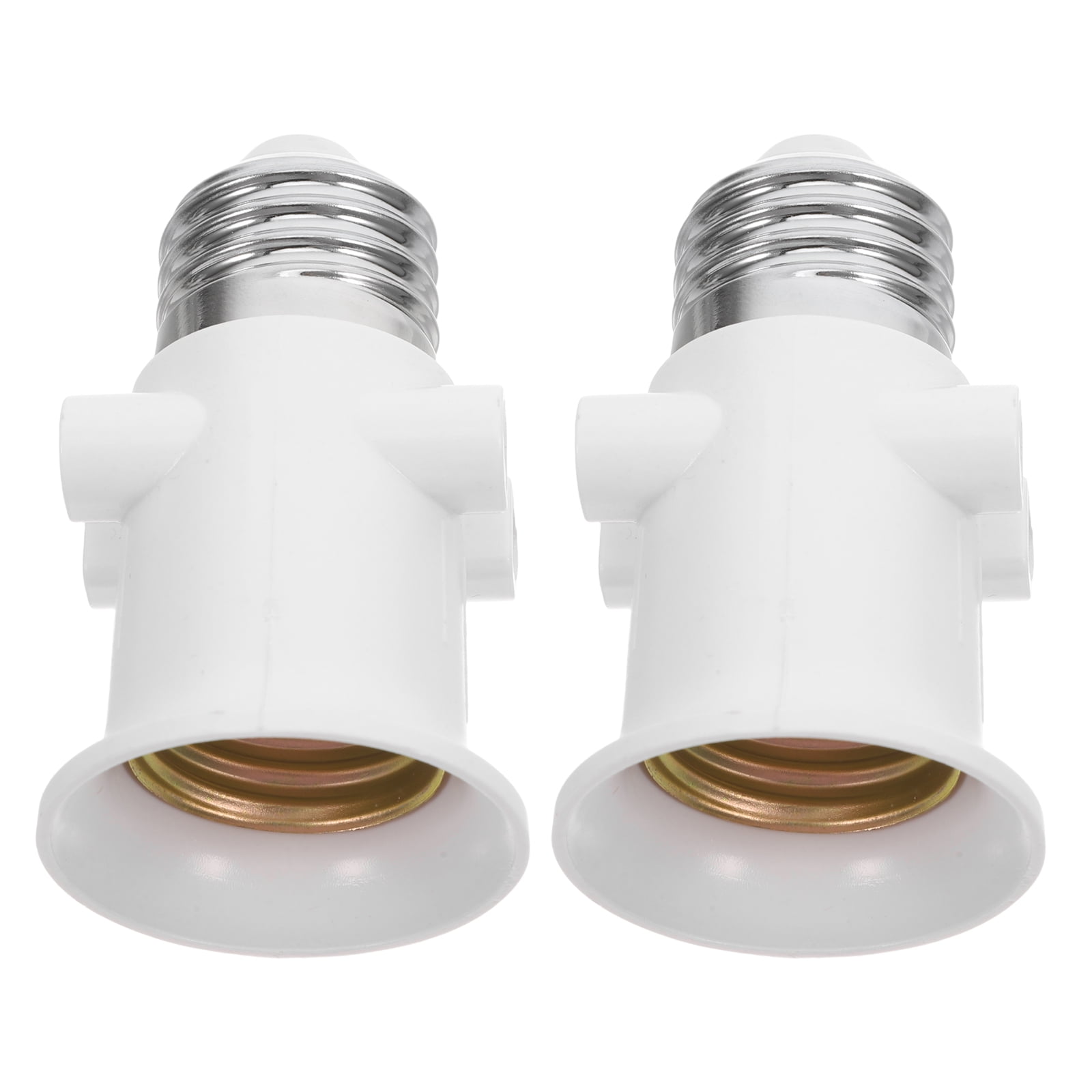Zehuanyu 2PCS Light Bulb Socket Extender Adapter E27 Base E27 Light ...
