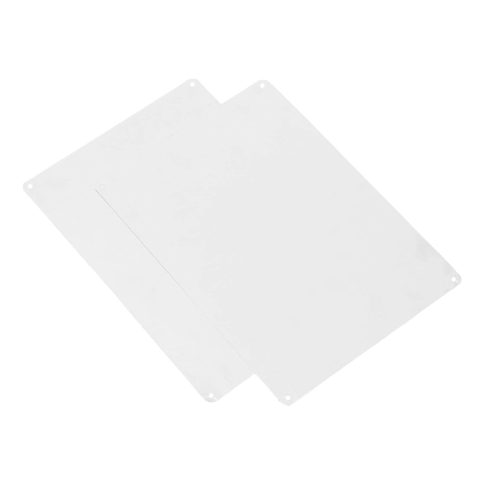 Zehuanyu 2pcs Blank Aluminum Plate and Write-On Metal Sign DIY ...