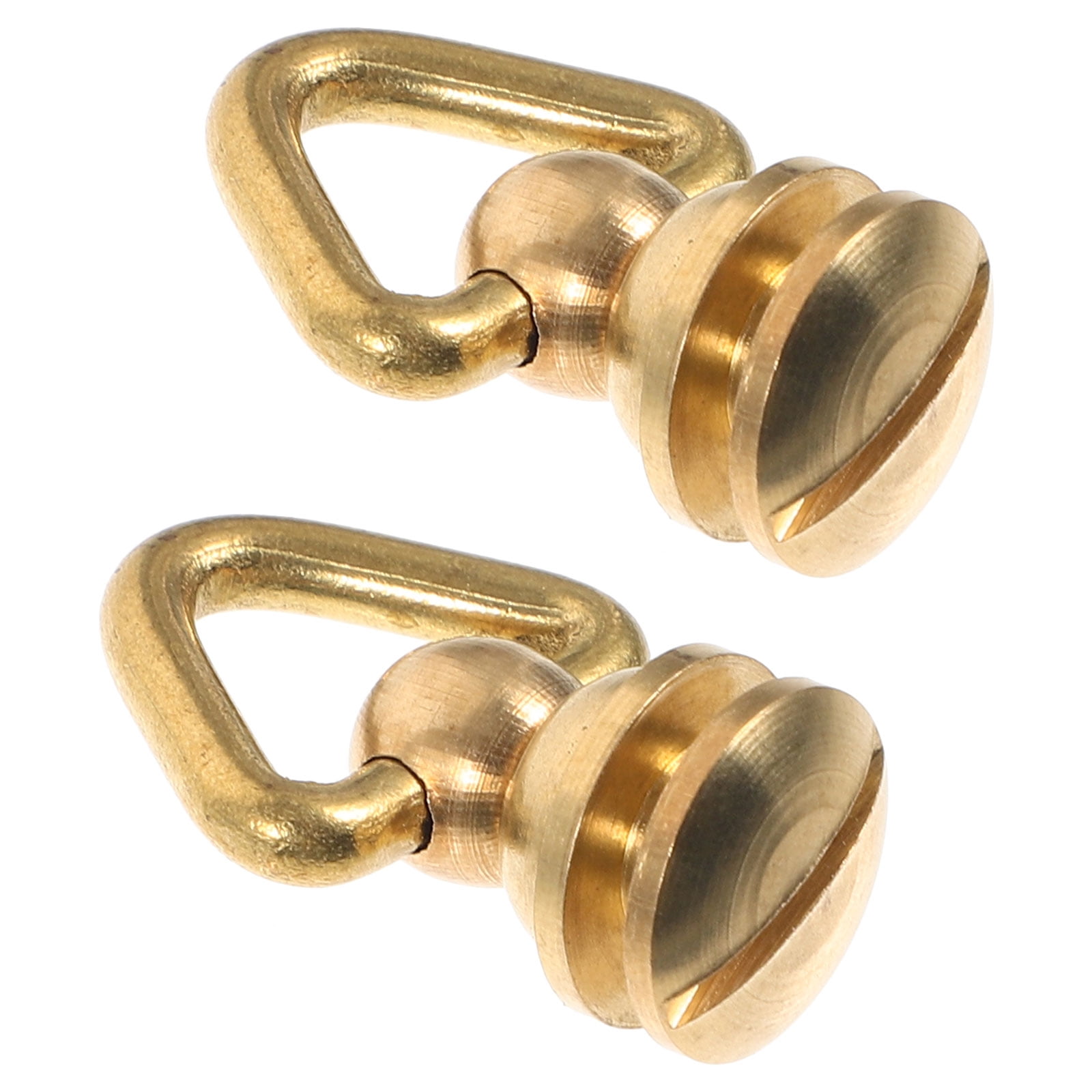 Zehuanyu 2pcs Brass Ball Studs Rivets Rings Rivets Nail Rivet Screw ...