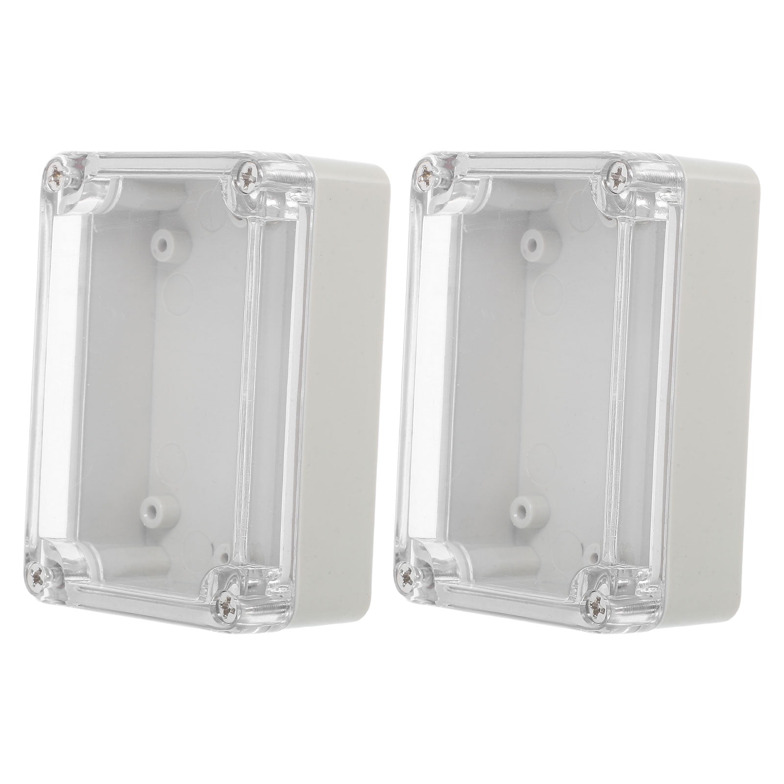 Zehuanyu 2pcs Clear ABS Electrical Box with Transparent Cover ...