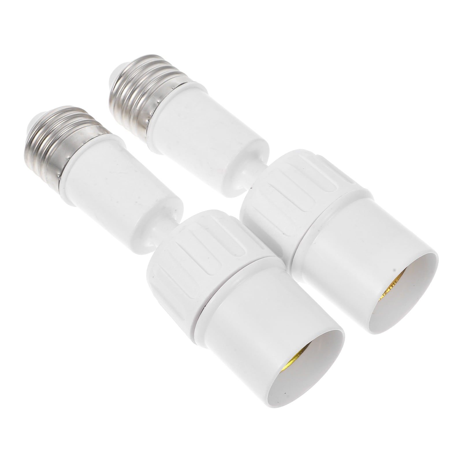 Zehuanyu 2pcs E27 Light Bulb Extension Socket Flexible Lamp Holder ...