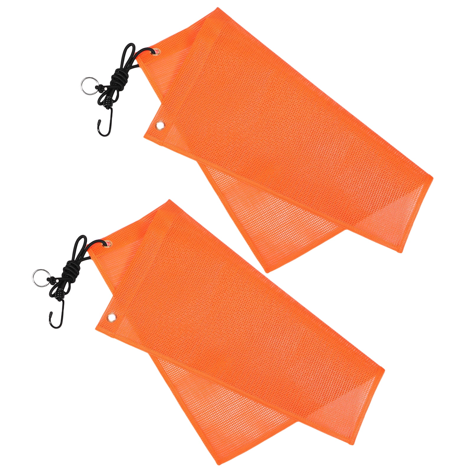 Zehuanyu 2pcs High Visibility Warning Flag Warning Car Flag Mesh Flag ...
