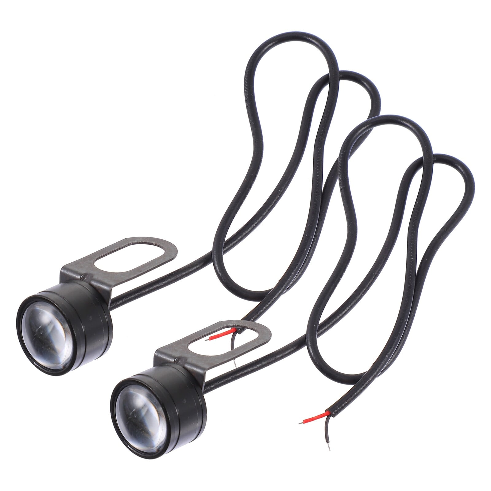Zehuanyu 2pcs Motorcycle Handlebar LED Eye Light Driving Light LED ...