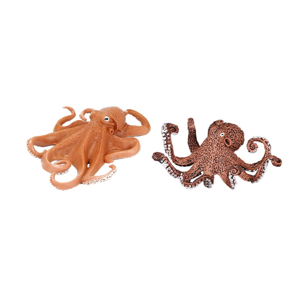 Zehuanyu 2pcs Plastic Octopus Decors Interesting Octopus Toys ...