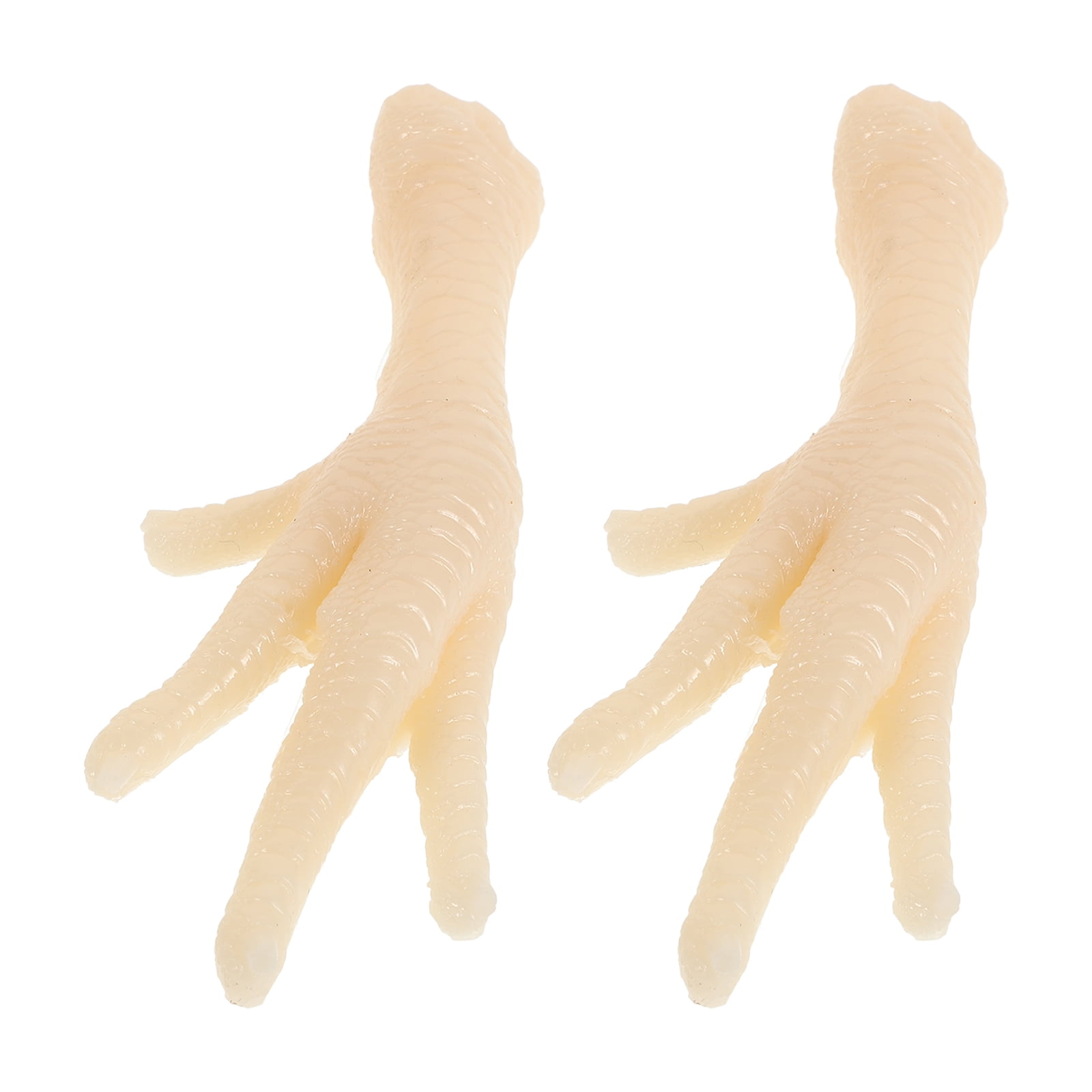 Zehuanyu 2pcs Realistic Chicken Feet Simulation Food Model for ...