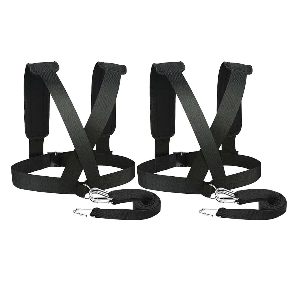 Zehuanyu 2pcs Sled Harness Weight-bearing Shoulder Straps Physical ...