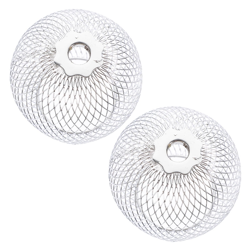 Zehuanyu 2pcs Small Lampshade Metal Light Globe Lamp Shade Protective ...