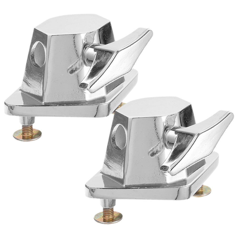 Zehuanyu 2pcs Tom Drum Kit Mount Bracket Iron Drum Set Base Floor Tom ...