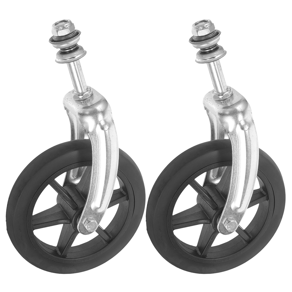 Zehuanyu 2pcs Wheelchair Wheels Replacement Front Wheels Wheelchair ...