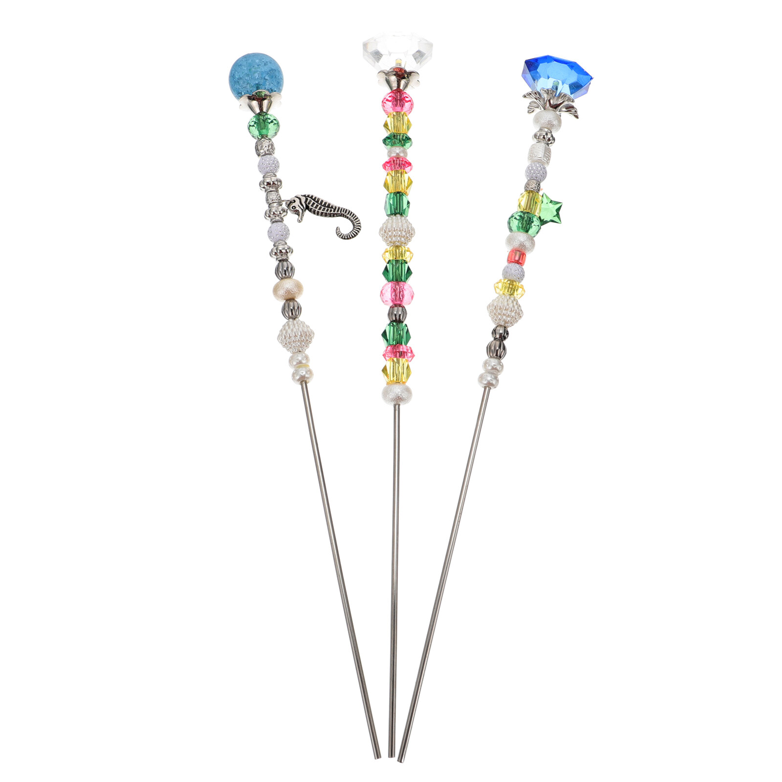 Zehuanyu 3 Pcs Children's Cane Toy Girly Fairy Stick Interesting Wand ...
