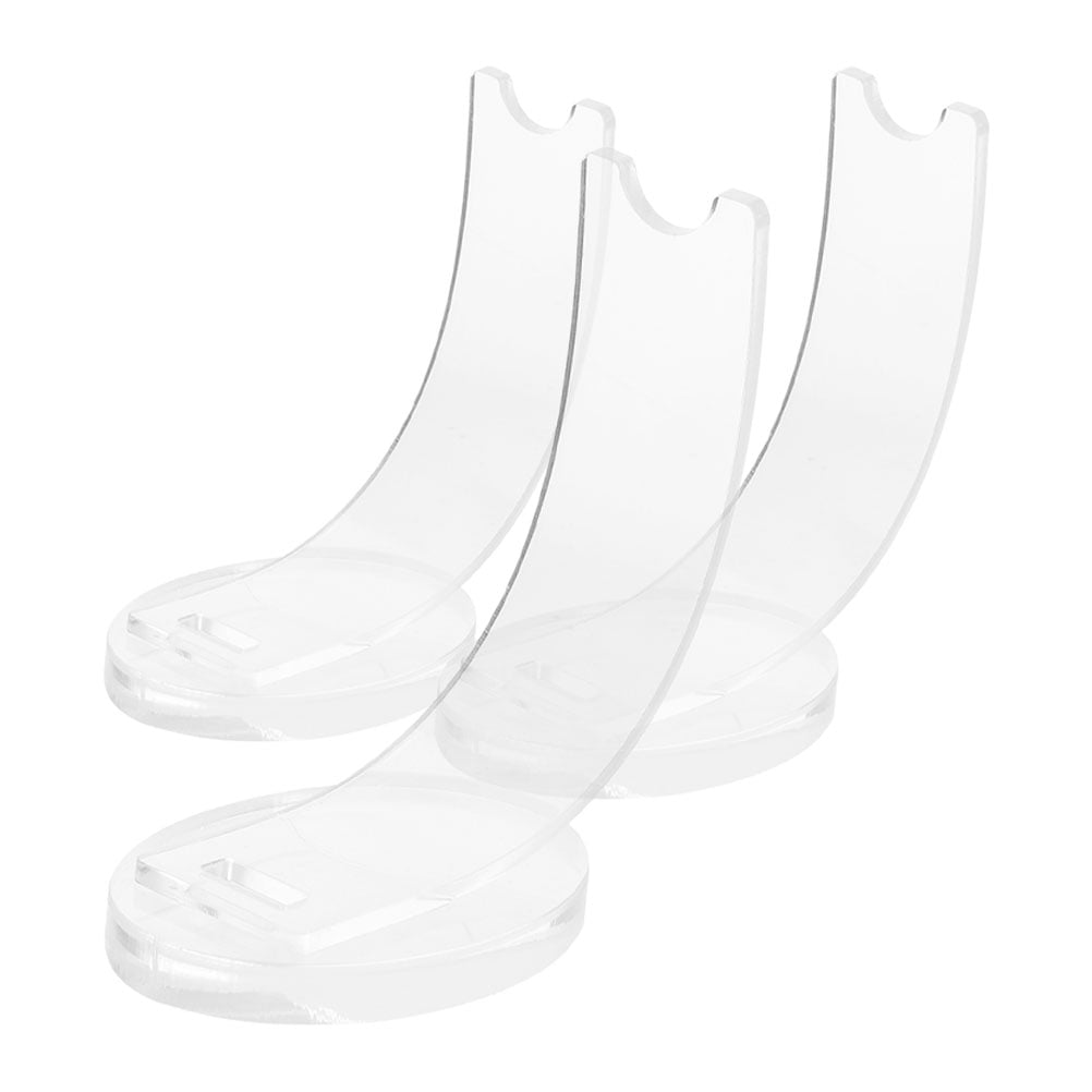 Zehuanyu 3 Pcs Clear Pen Display Rack Cool Pencil Displays Fillable ...