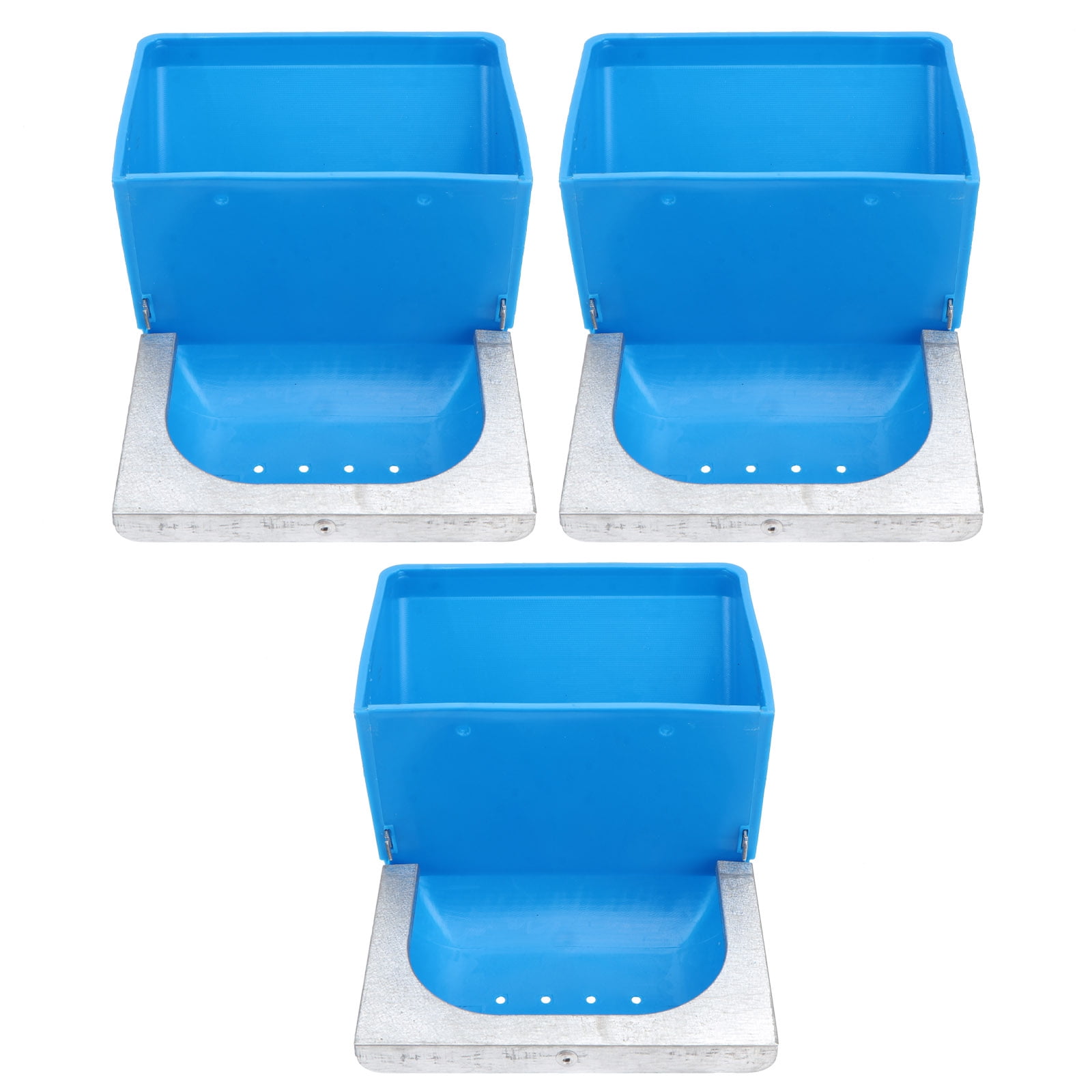 Zehuanyu 3 Pcs Feed Box for Rabbits Pigeon Duck Chinchilla Food Hay ...