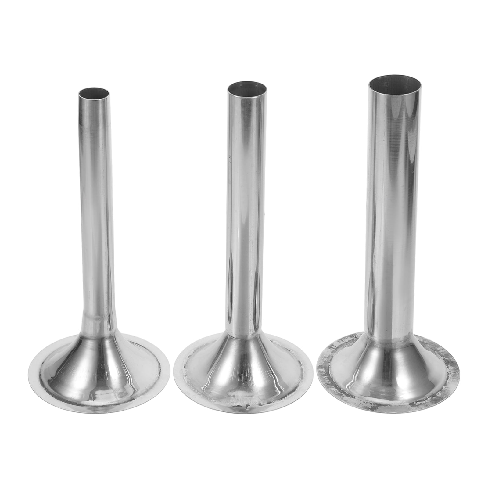 Zehuanyu 3 Pcs Stainless Steel Filling Tubes Sausage Stuffer Vacuum ...