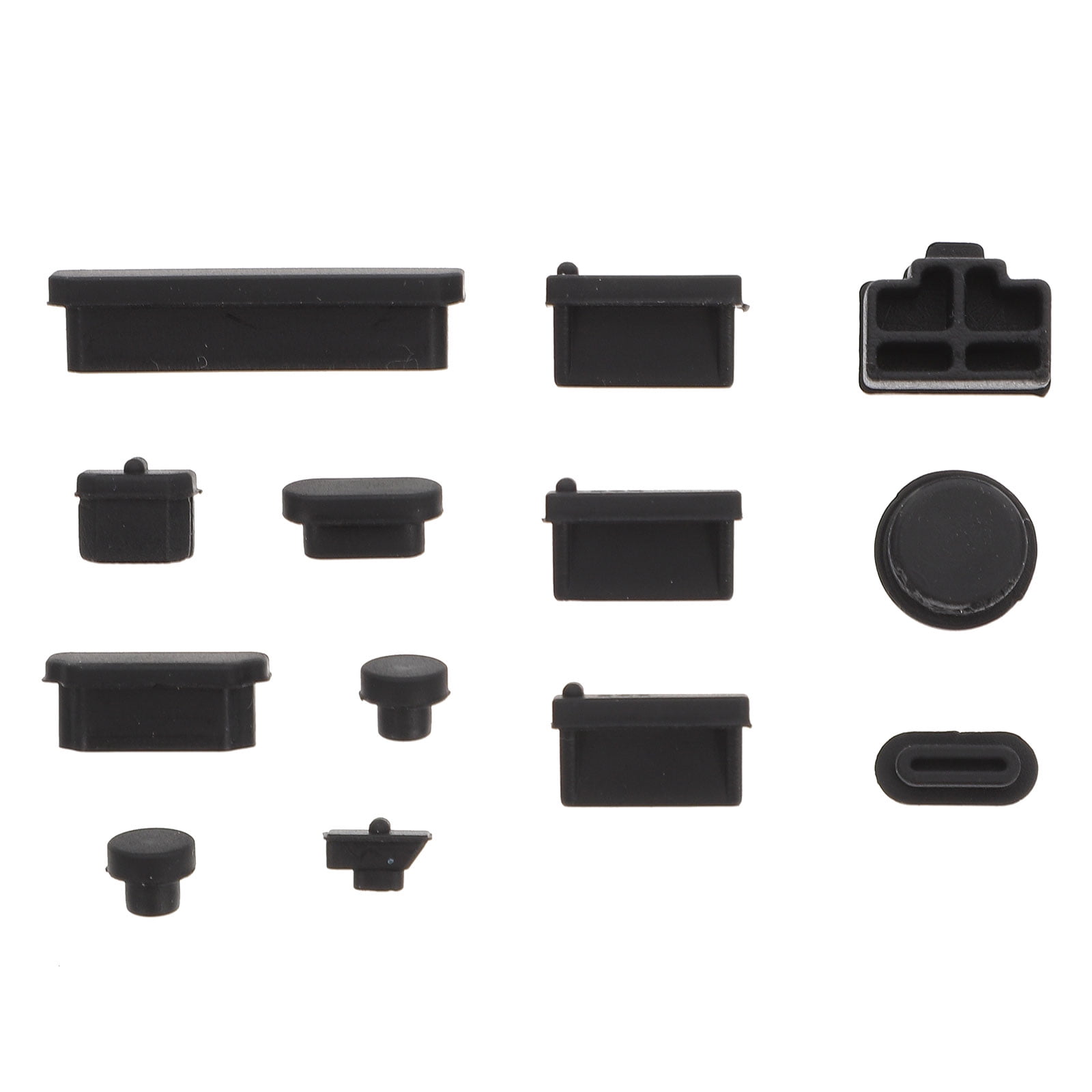 Zehuanyu 3 Set USB Dust Plug Laptop Dust Stopper 2.5X1X0.5CM Black ...