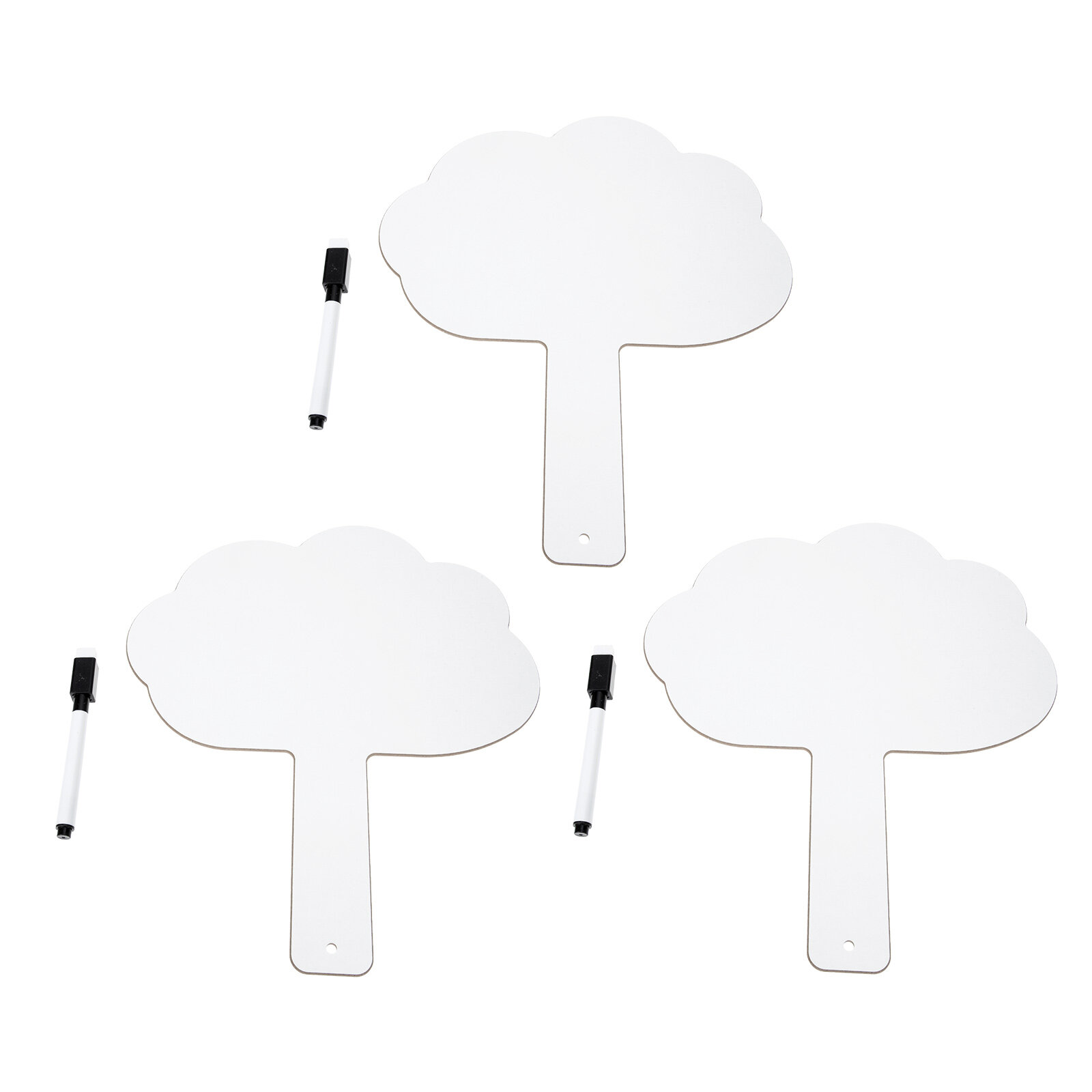 Zehuanyu 3 Sets Portable Answer Board Whiteboard Student Accessory ...