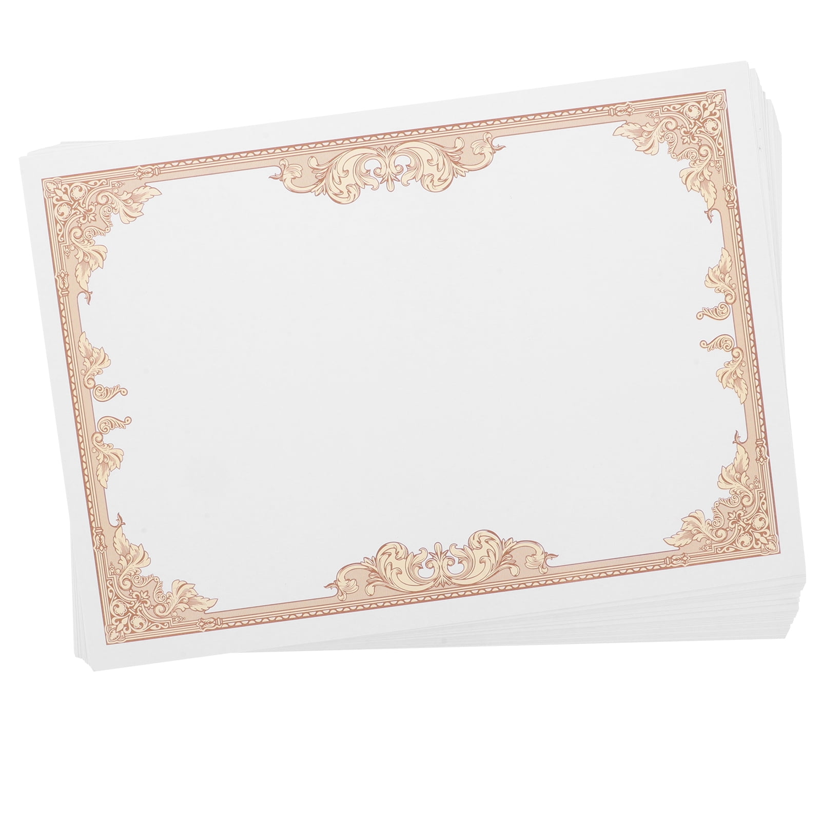 Zehuanyu 30 Pcs Auspicious Card Certificate Inner Page 29.50X21.00X0 ...